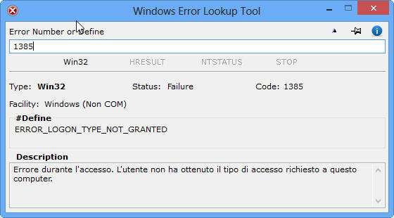 Windows Error Lookup Tool | Download e installazione