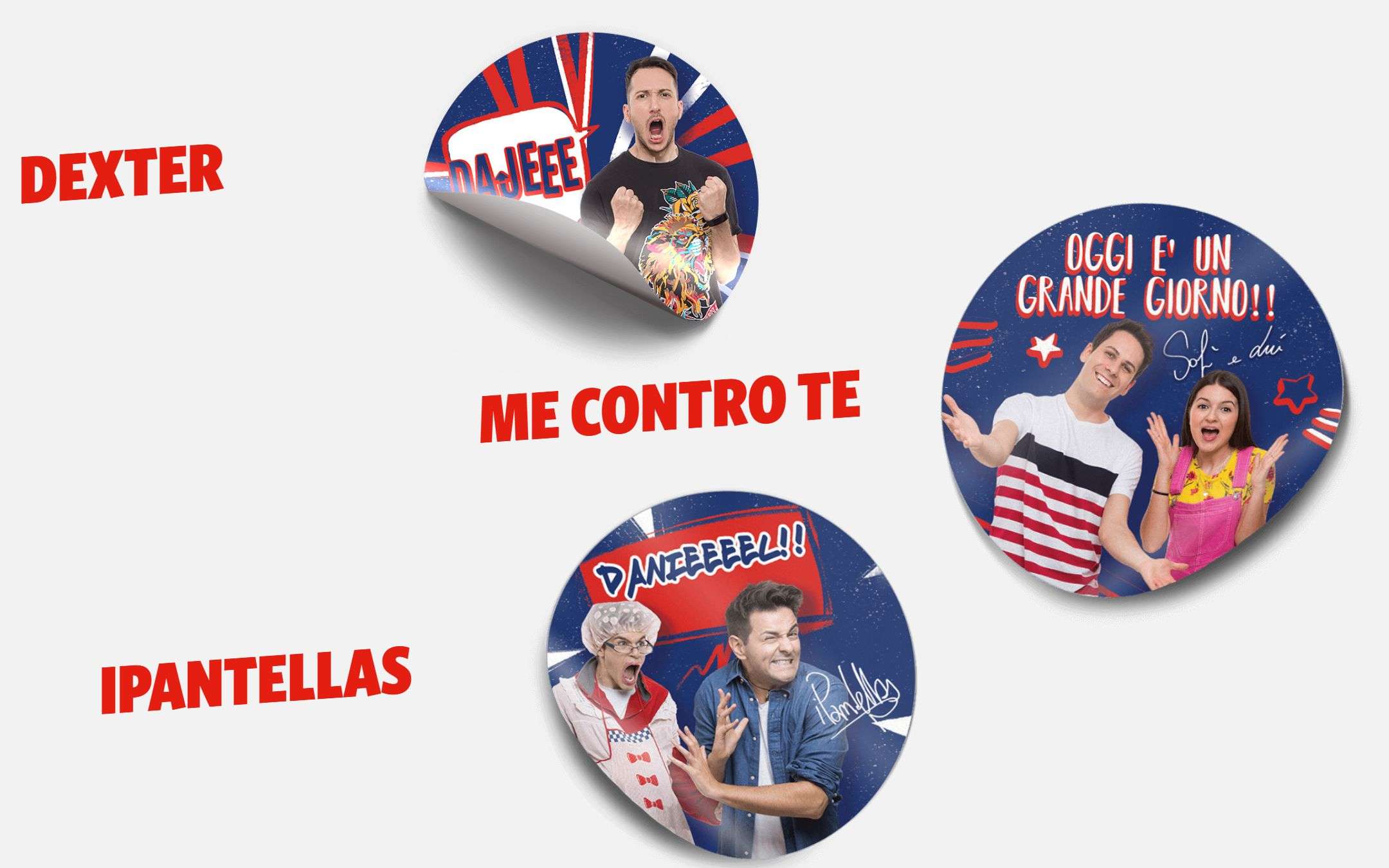 Gli sticker degli Youtuber: la naturale evoluzione