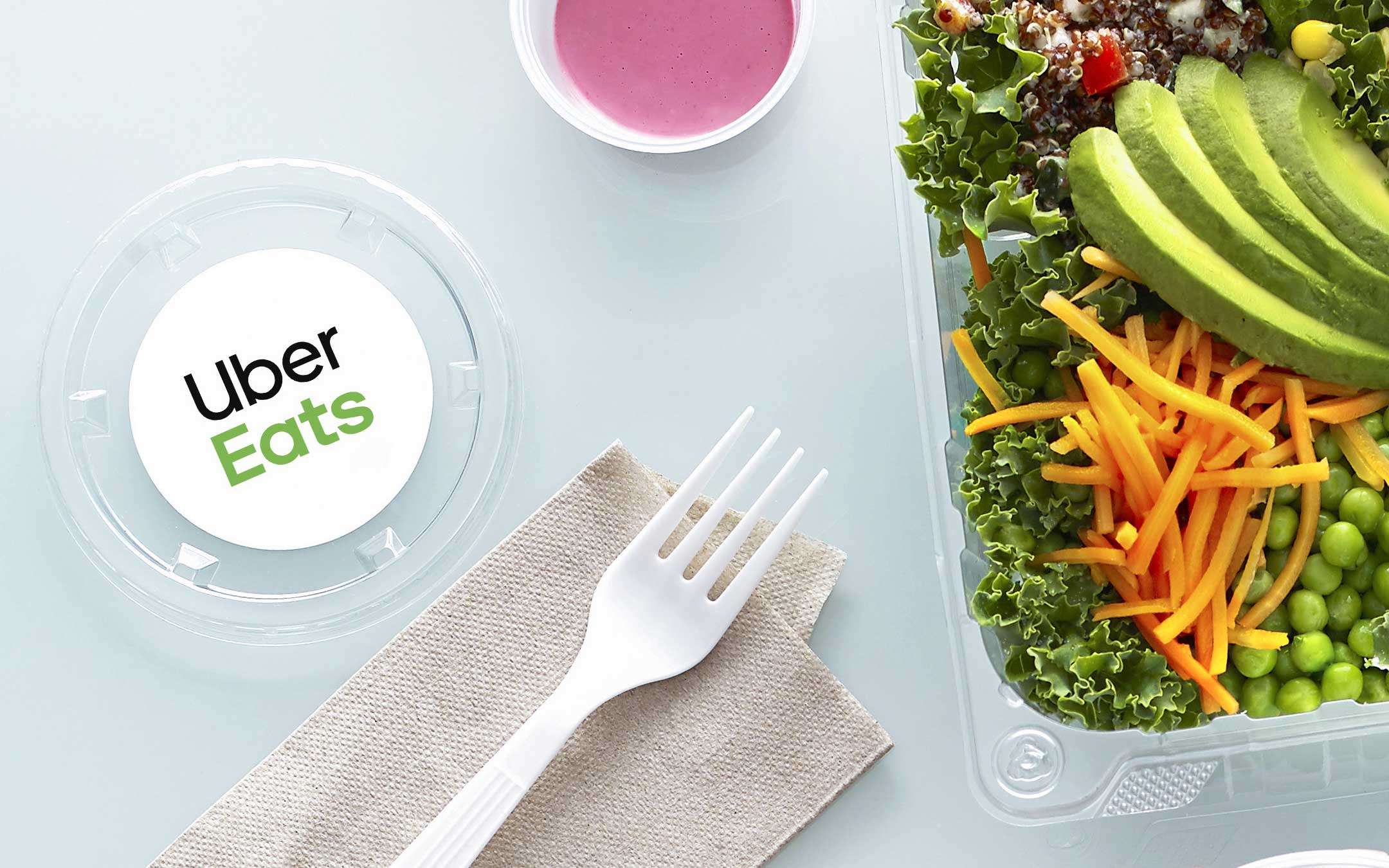 Il design del drone di Uber Eats per la consegna del cibo