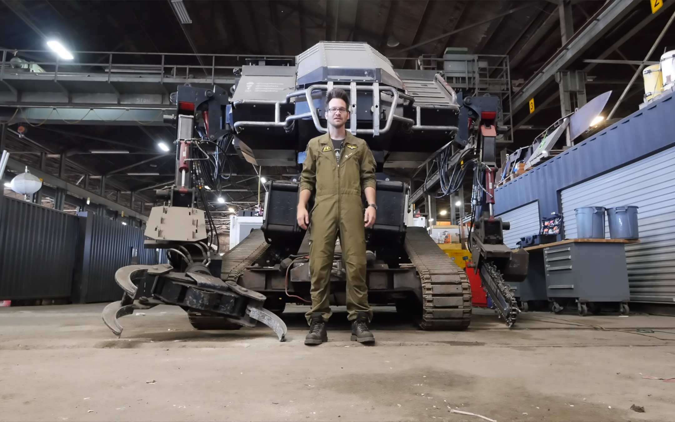 Il robot Eagle Prime di MegaBots in vendita all'asta su eBay
