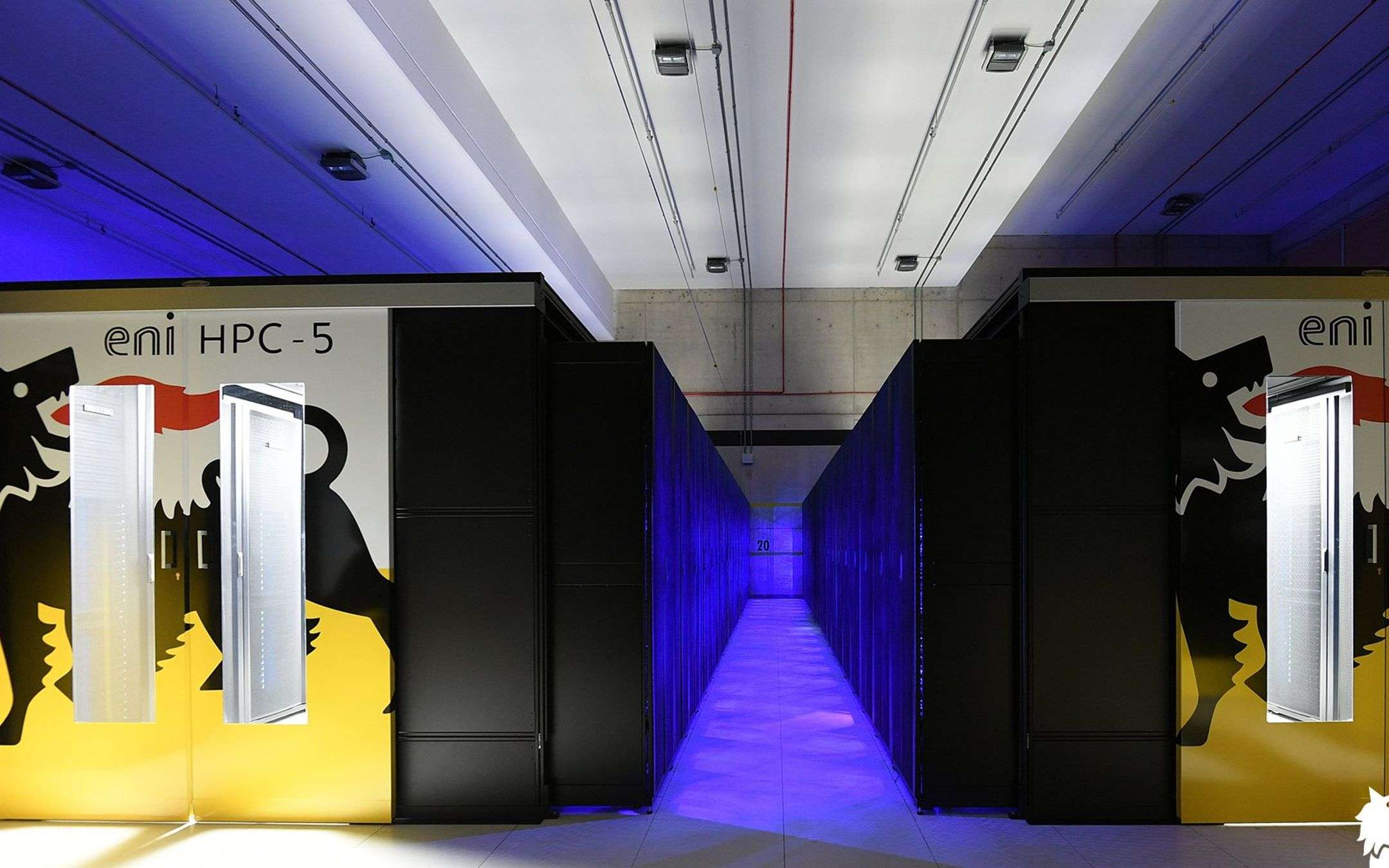 Eni, l'HPC5 del Green Data Center contro Covid-19