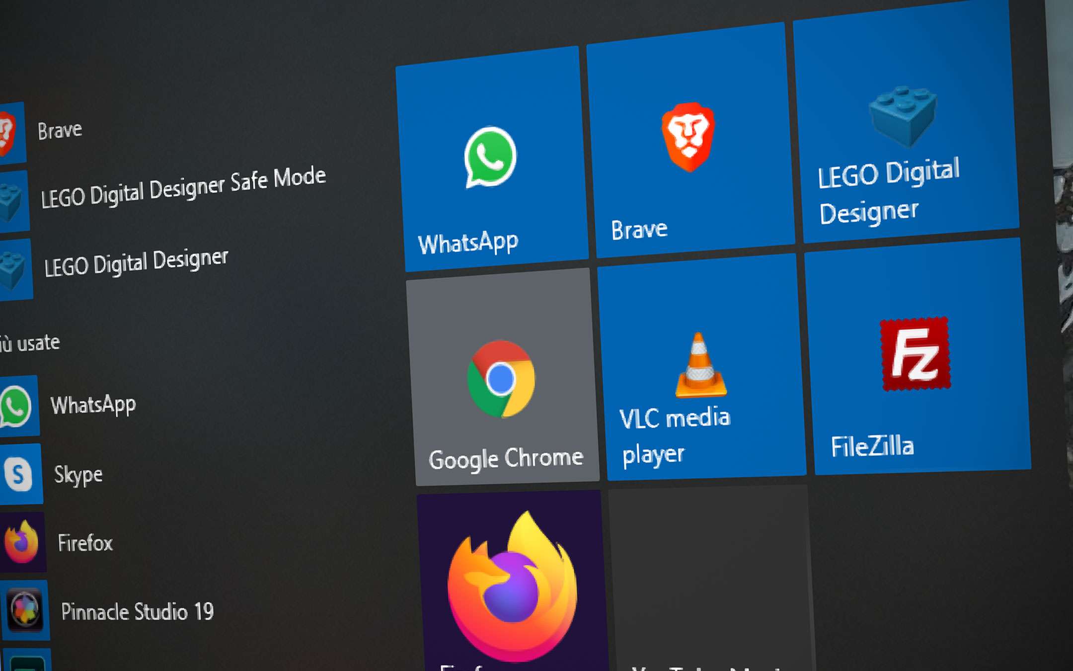 Windows 10, menu Start: le Live Tile restano, ma cambiano look