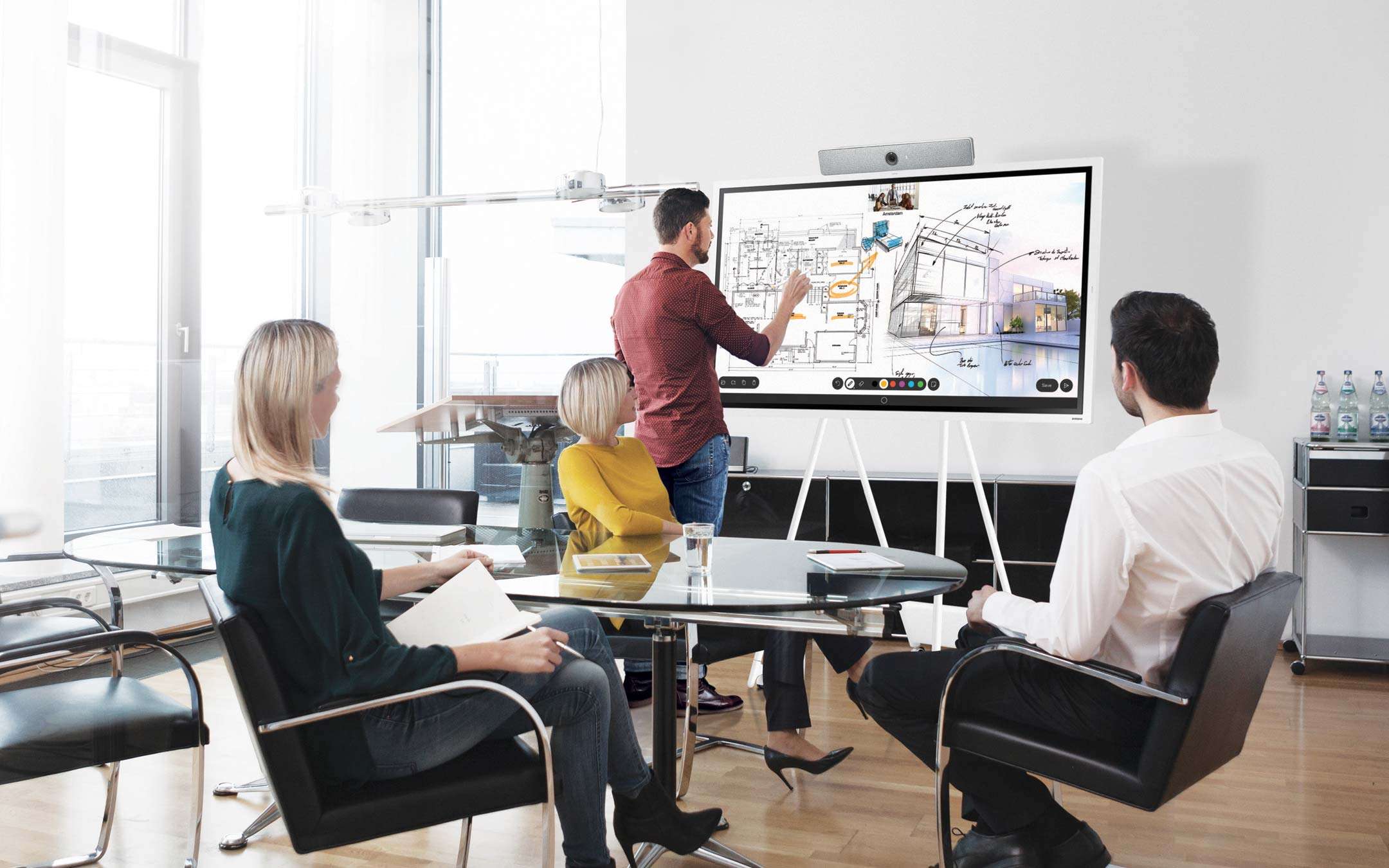 Smart working: Samsung con Cisco per Webex on Flip