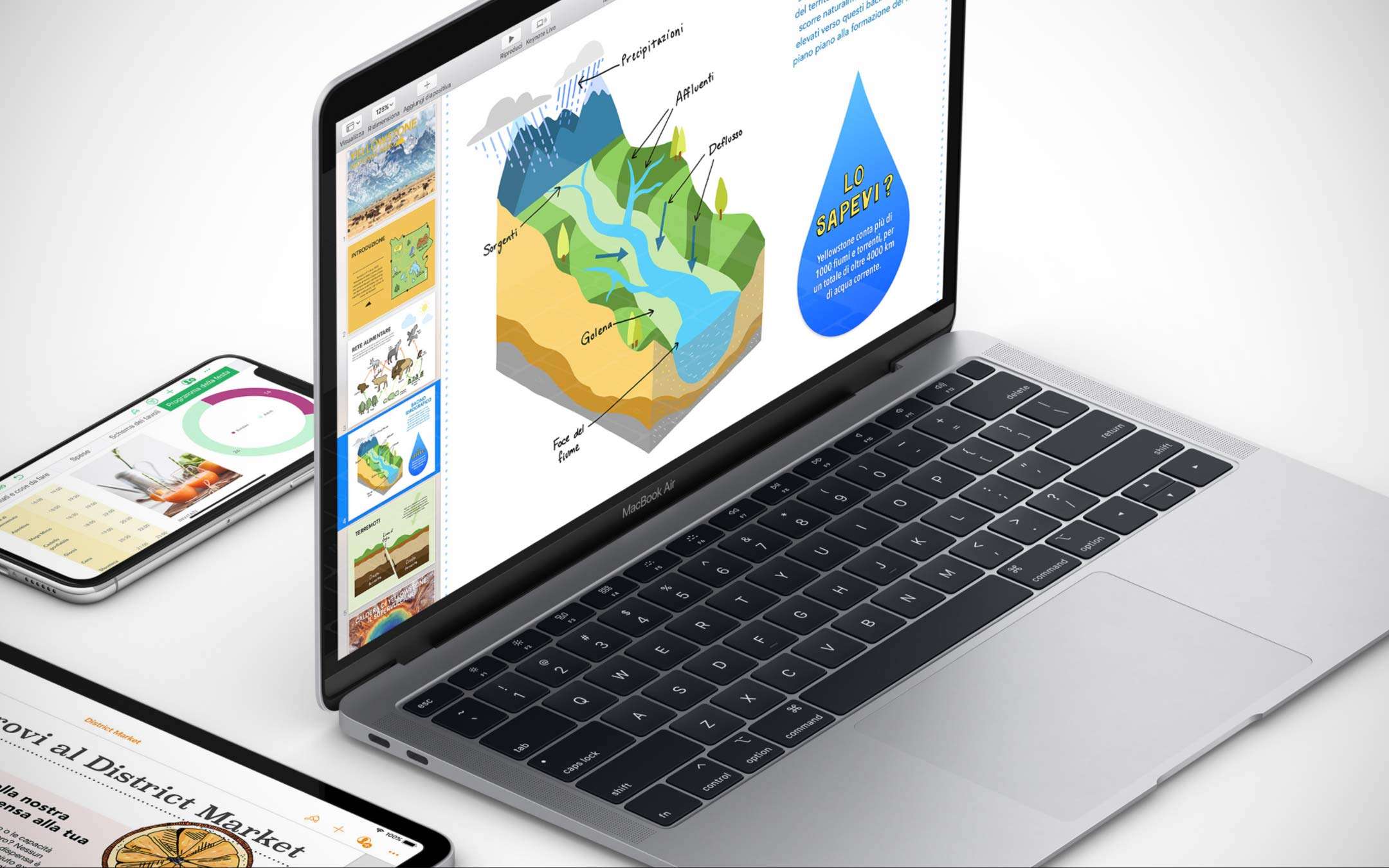 iWork 11: da Apple le nuove versioni di Pages, Numbers e Keynote