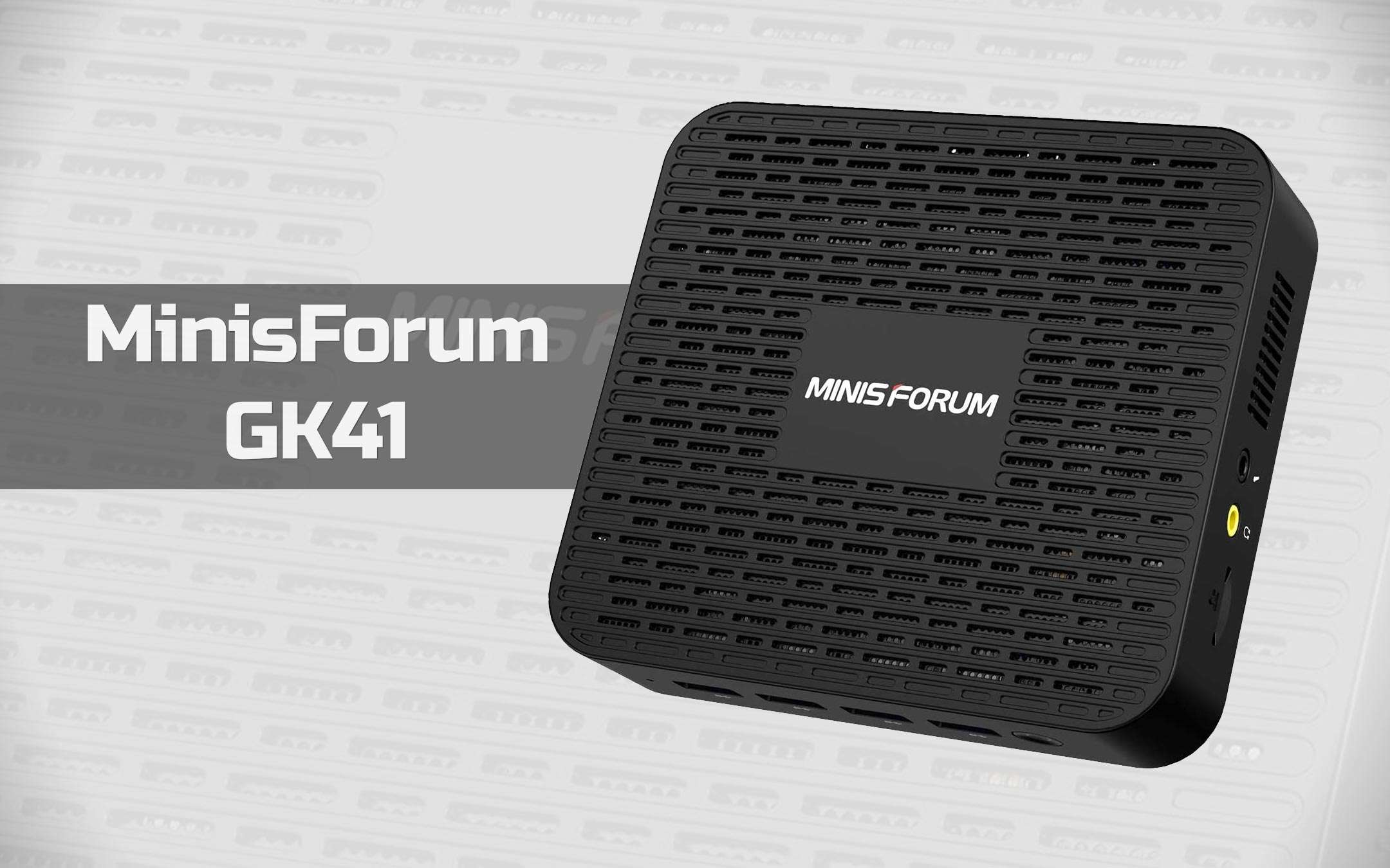 Minis Forum GK41: Windows 11 e CPU Intel 4 core ad un prezzo eccezionale