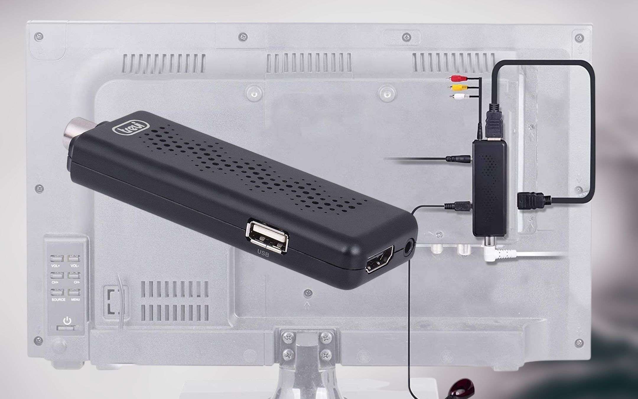 Nuovo digitale DVB T2: eccellente decoder MICROSCOPICO