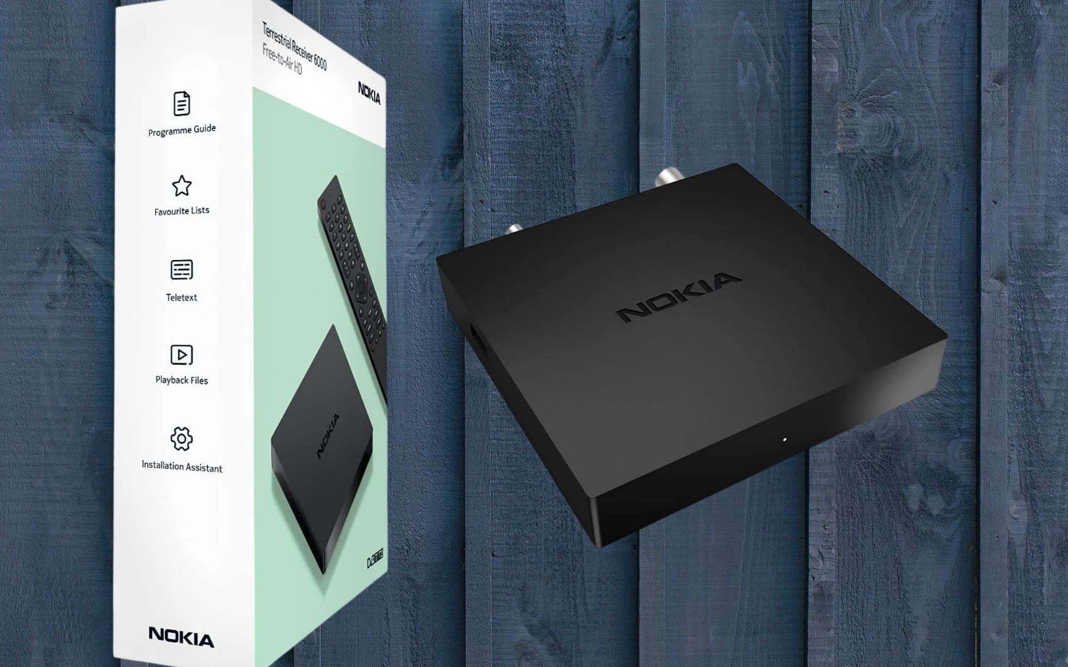 Nuovo Digitale DVB T2: decoder NOKIA, top di gamma a 49€