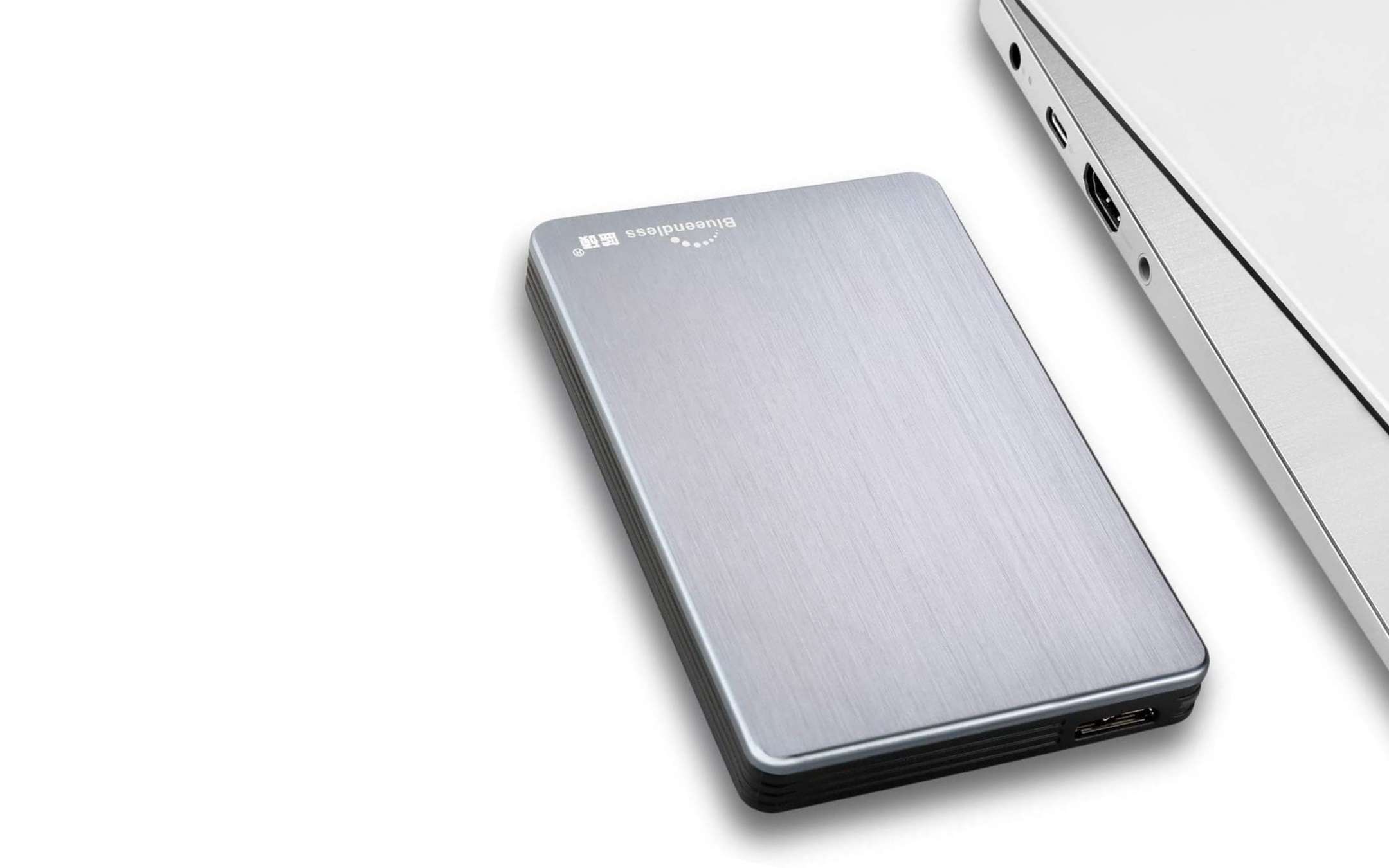Hard disk portatile in acciaio da 320GB a meno di 30 euro
