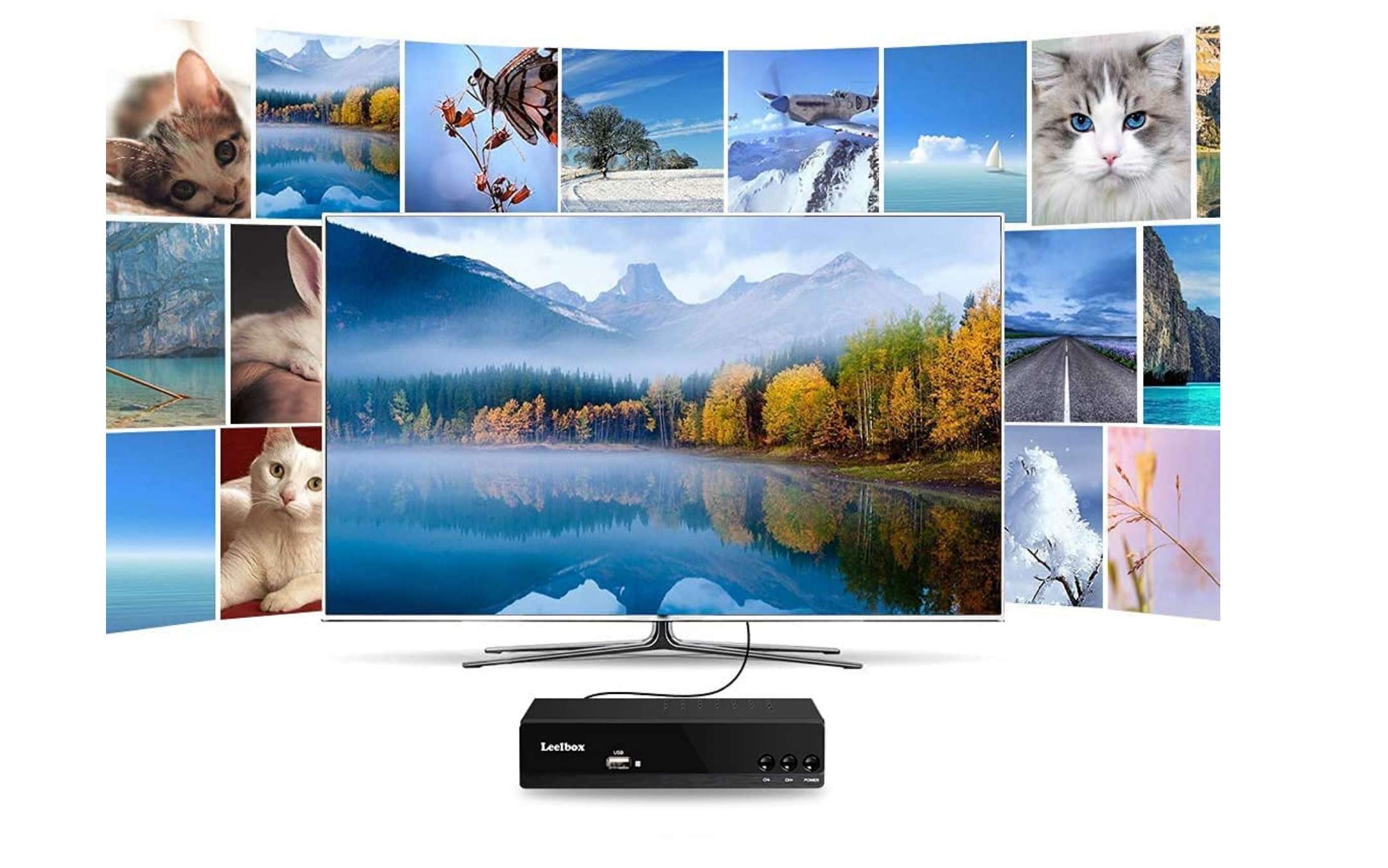 DVB-T2 e TV box in un unico decoder: aggiorna la TV con Leelbox Digital TV