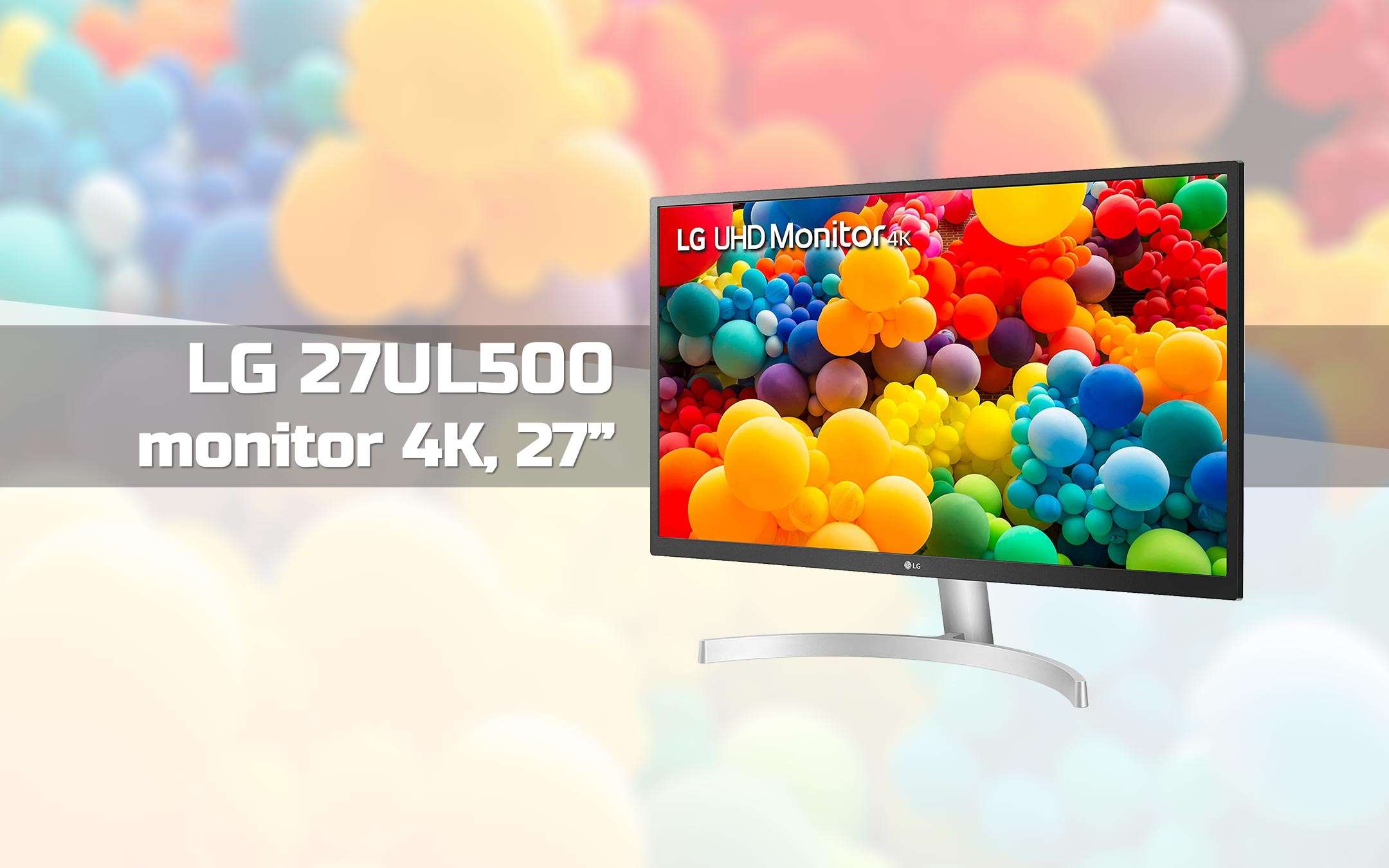 Monitor in offerta: LG 27UL500 (4K, 27 pollici) a -119€