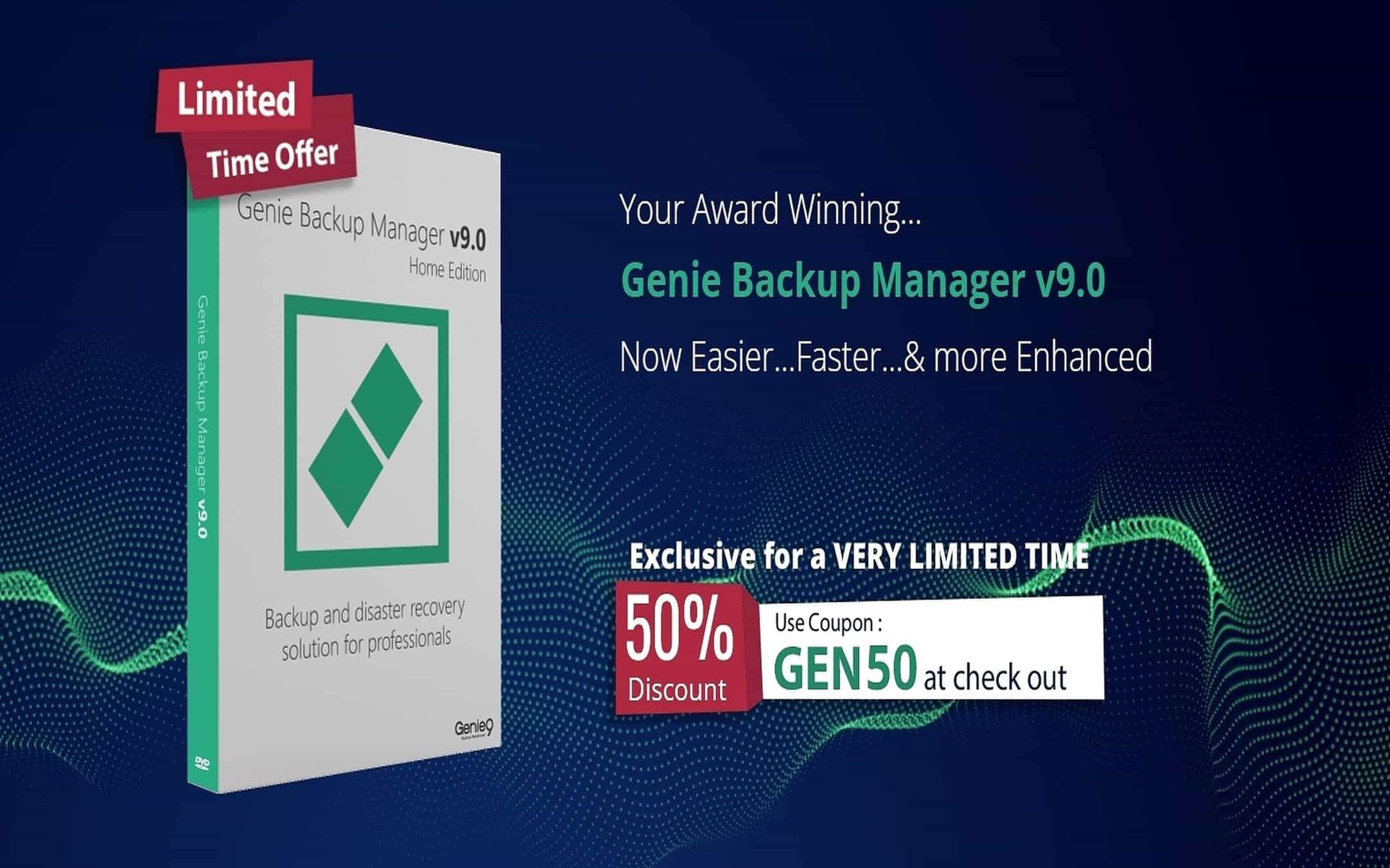 Genie Backup Manager: proteggi i tuoi dati con questo software, ora a ...