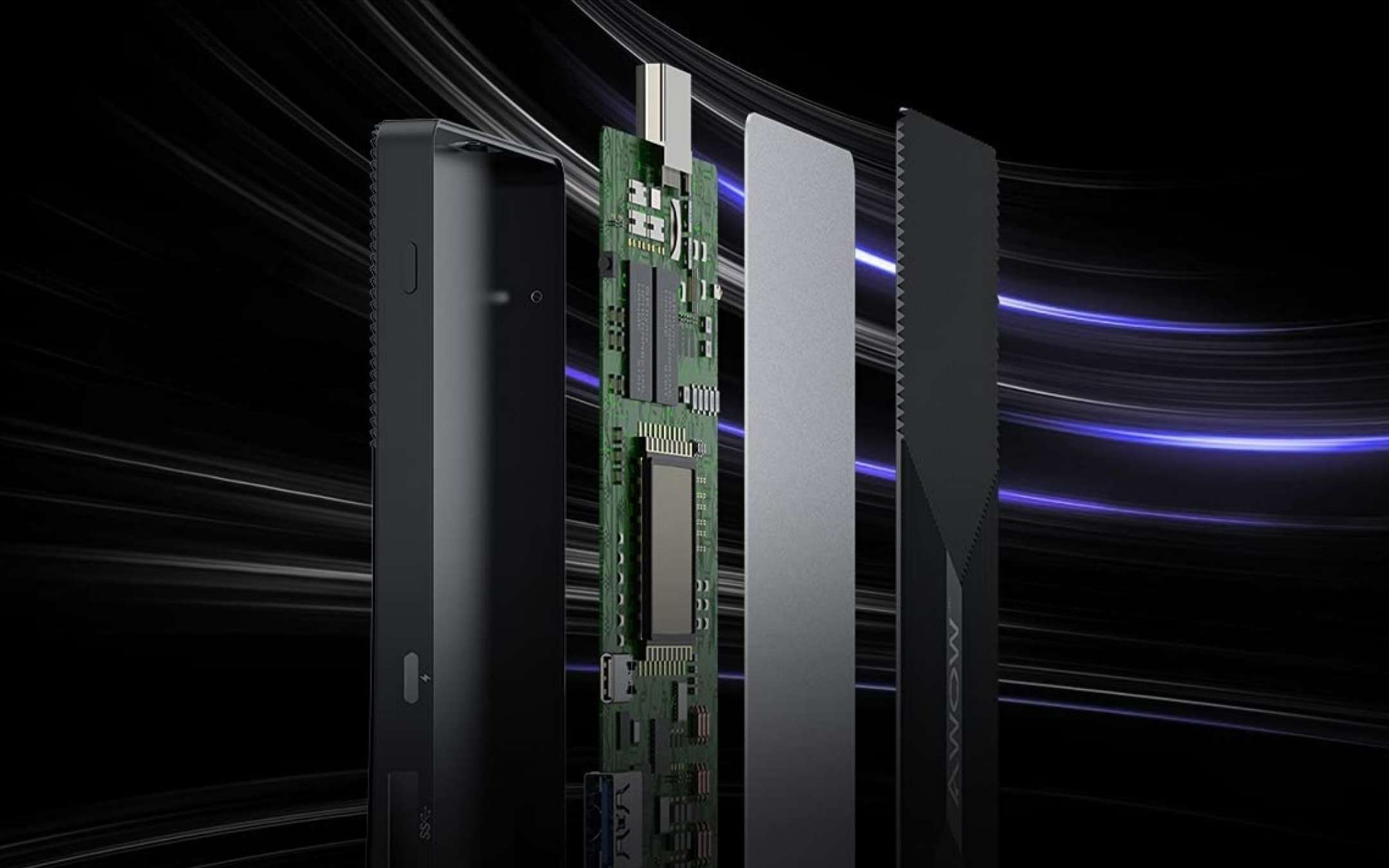 Mini PC Stick Awow: l'unico in grado di gestire 2 monitor 4K