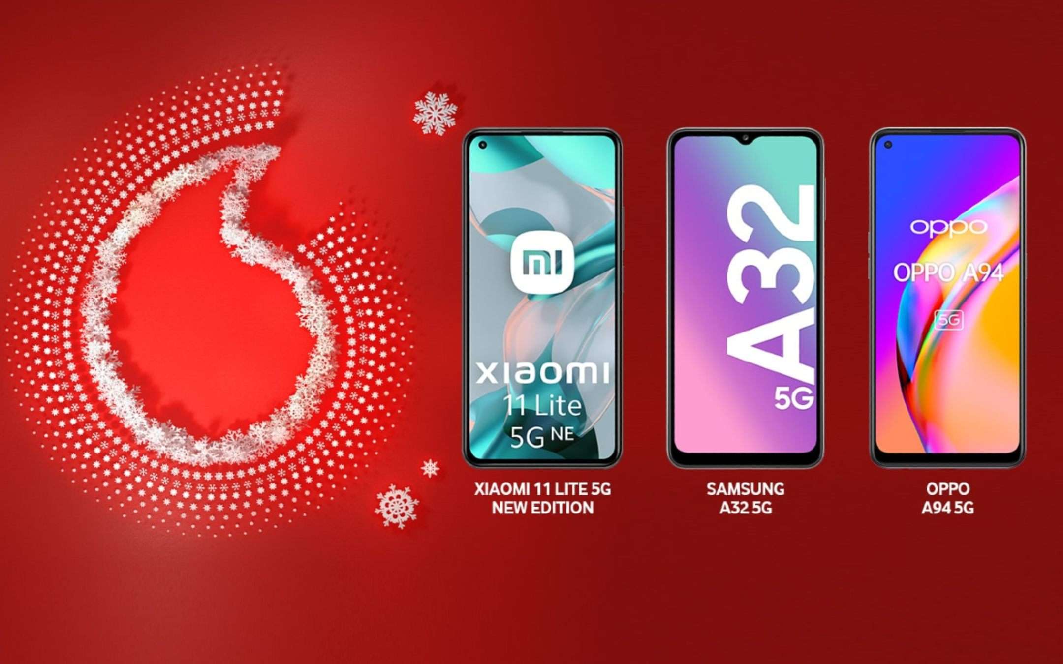 Vodafone: PROMO con Smartphone Incluso per Natale!
