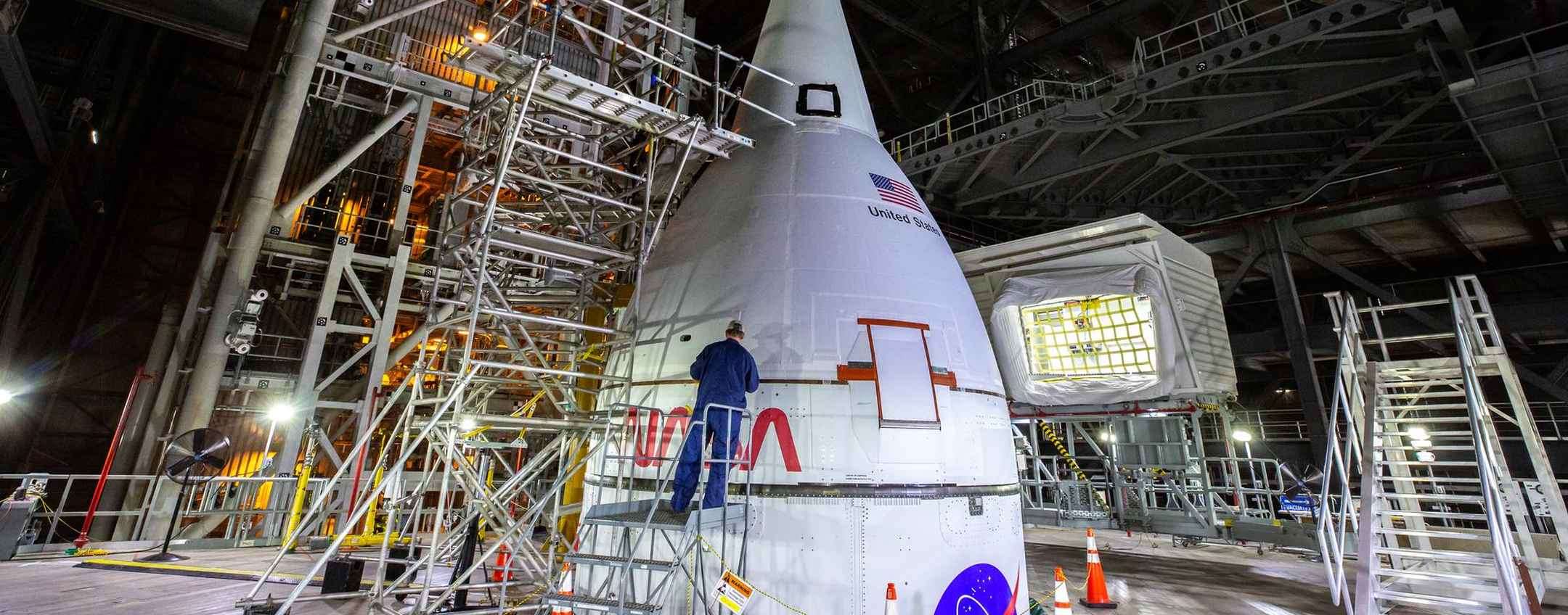 Artemis I: proseguono i test sul razzo SLS