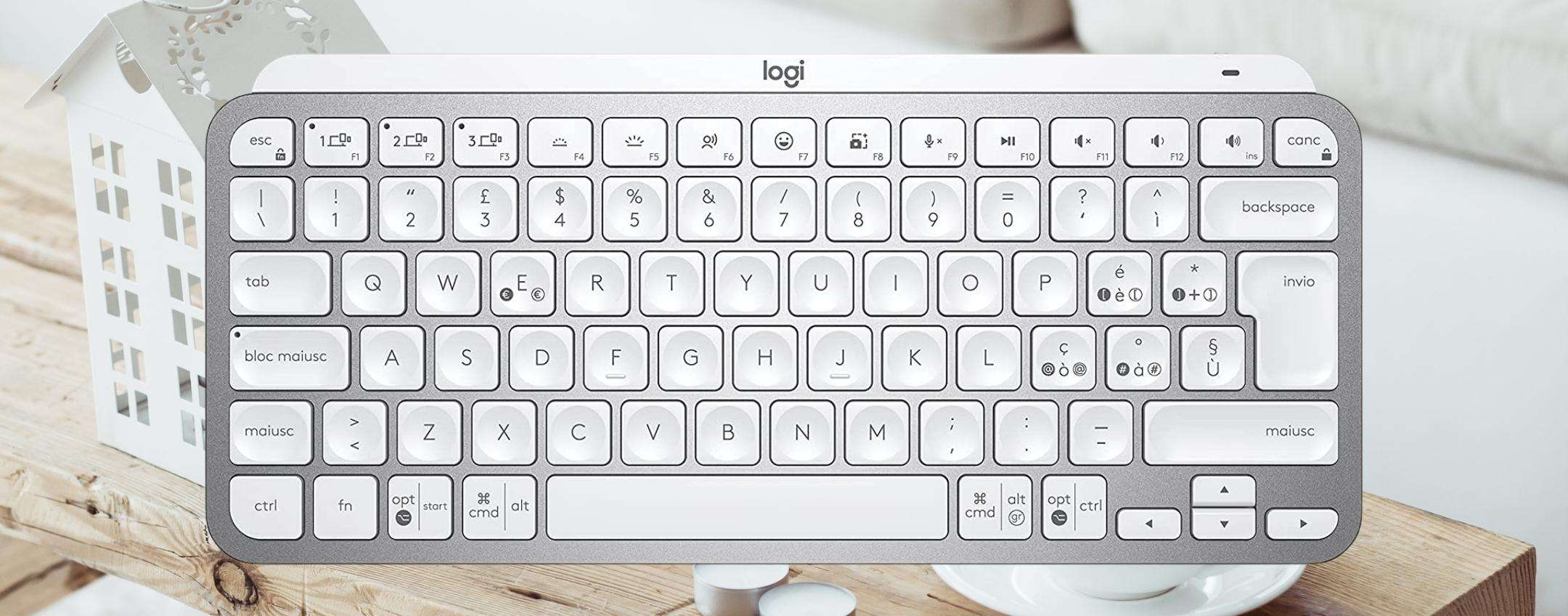 Sconto da BRIVIDI sulla Logitech MX Master Keys Mini, non aspettare