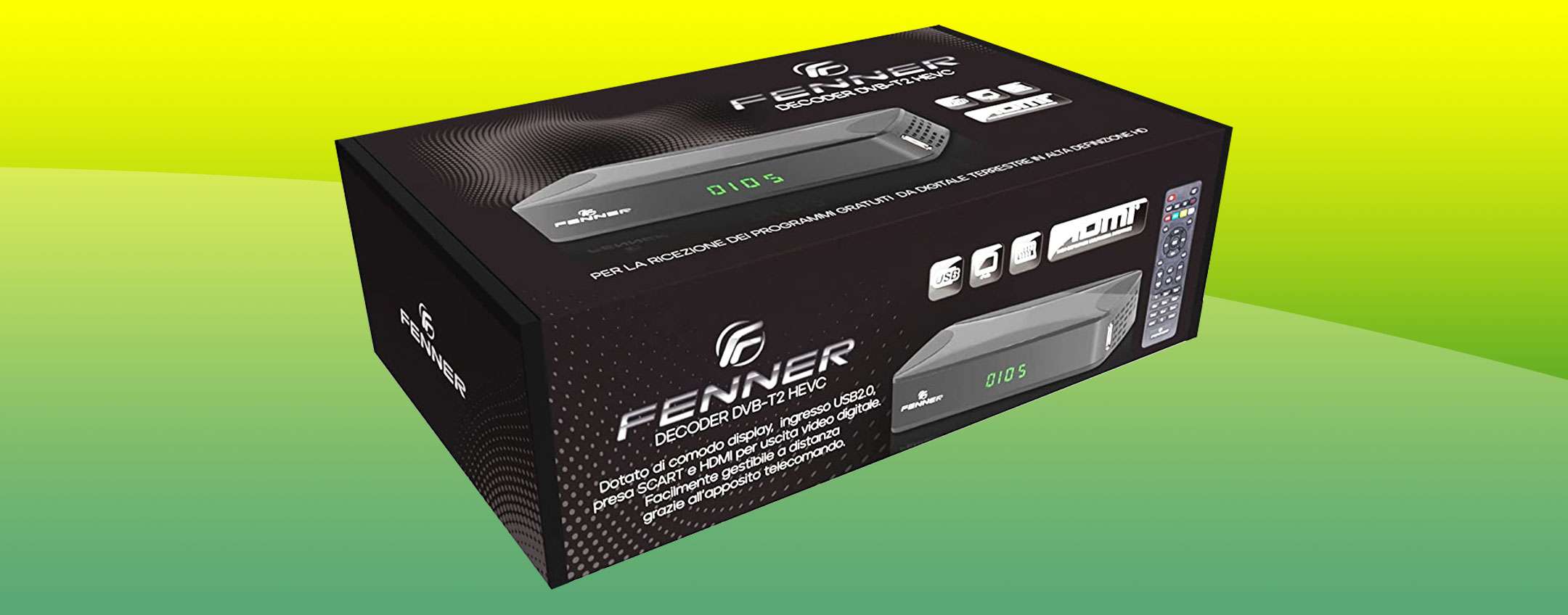 Decoder multifunzione (player, WiFi) in SCONTO