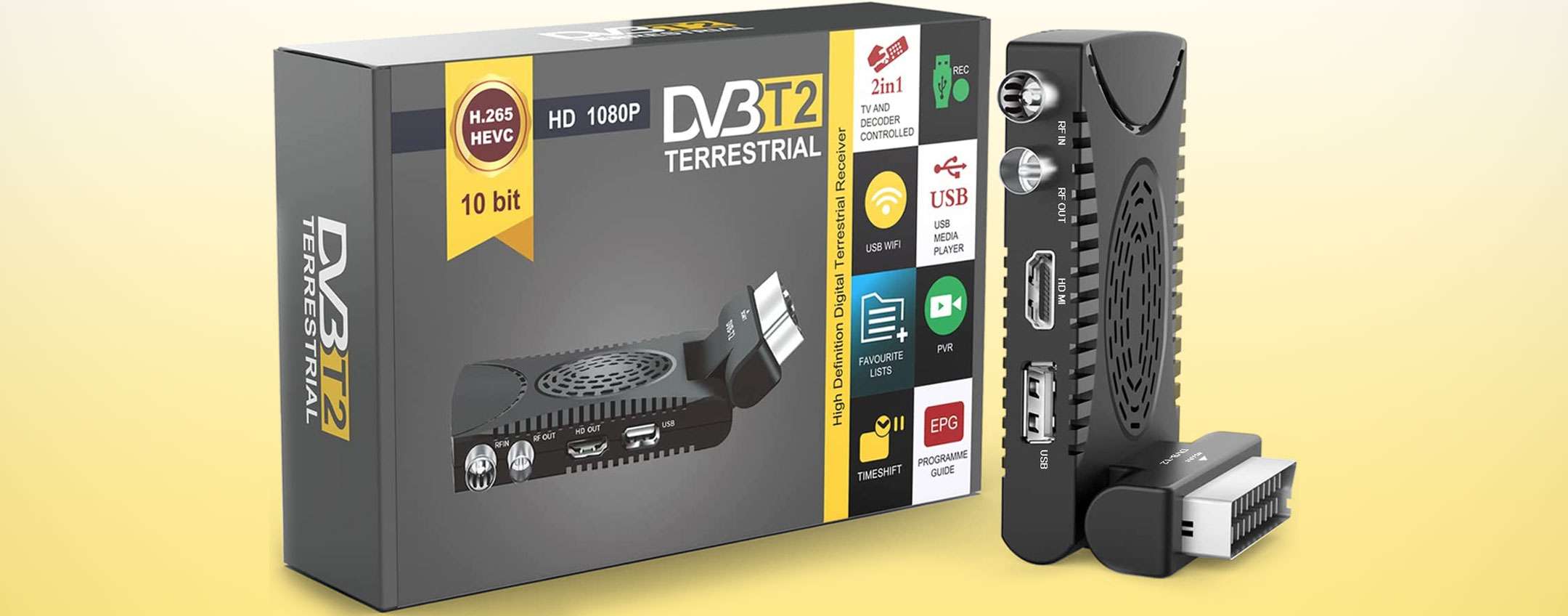 Decoder digitale terrestre multifunzione: solo 19,99€ e se ne prendi due...