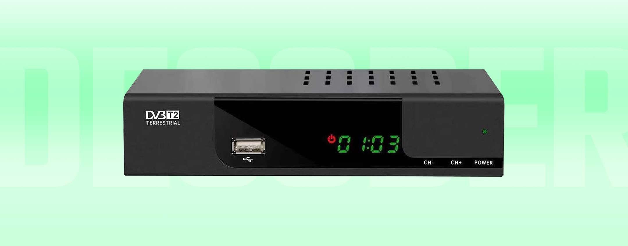 Decoder multifunzione: questo fa tutto ed è in sconto