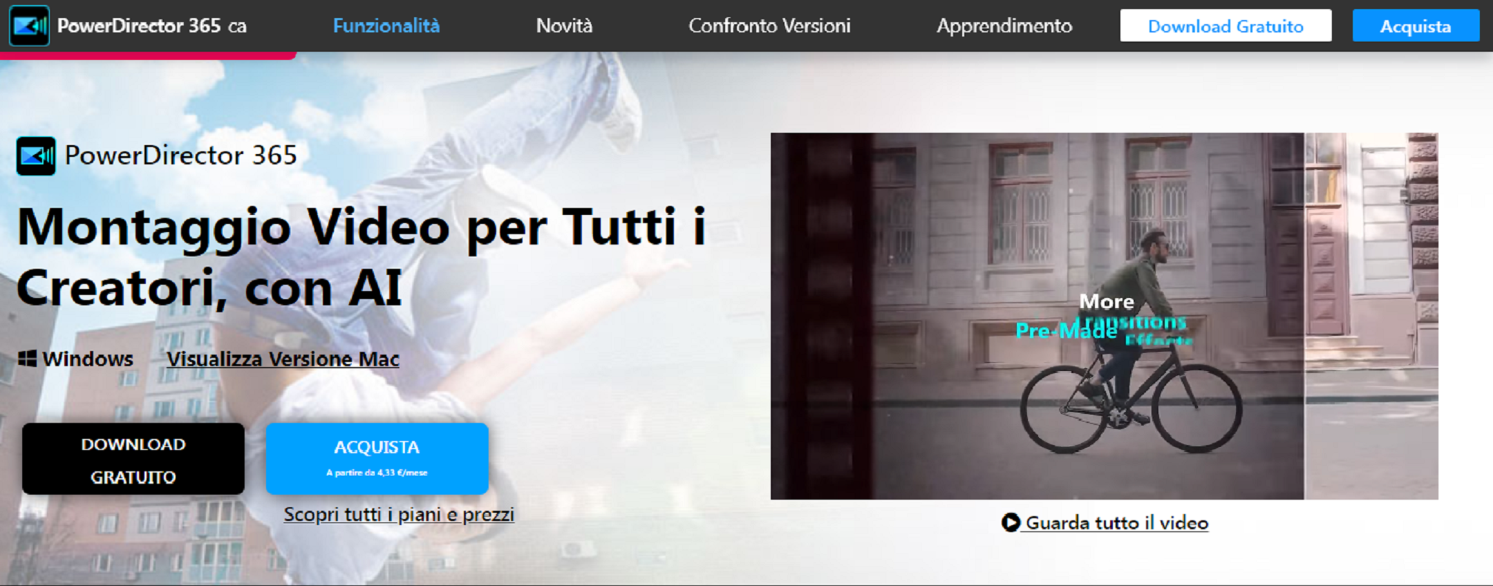 PowerDirector 365: ottieni uno sconto del 25%
