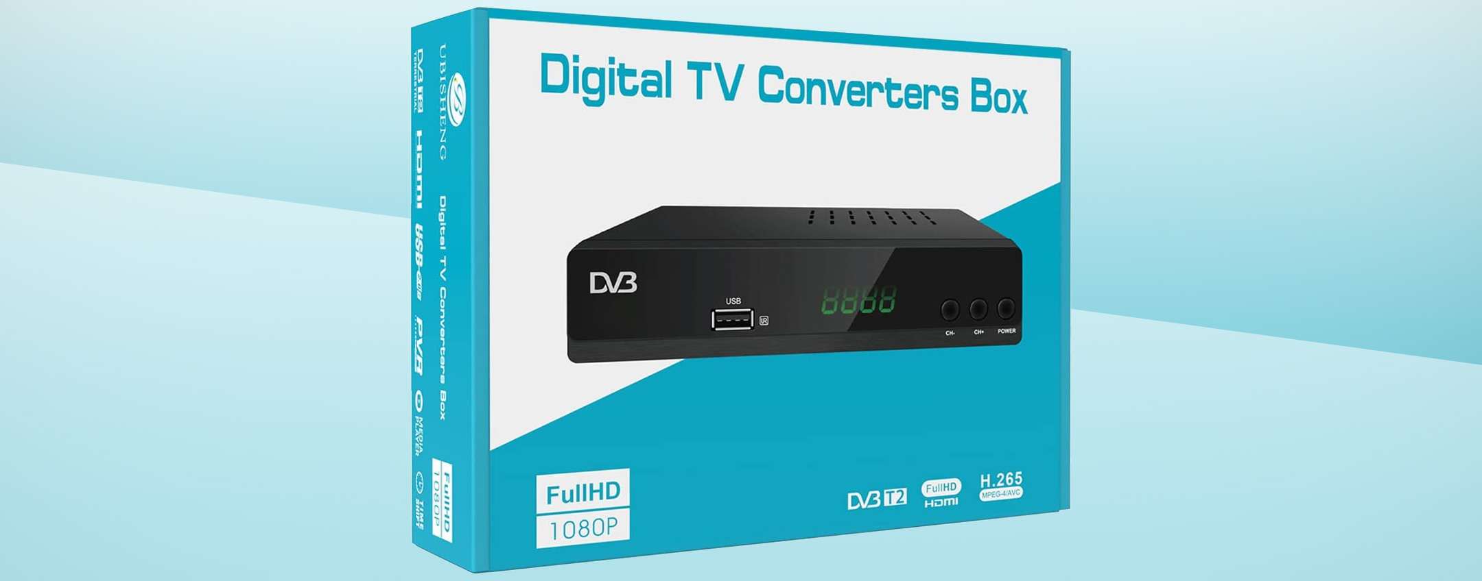 Decoder TV con player e registratore (coupon Amazon)