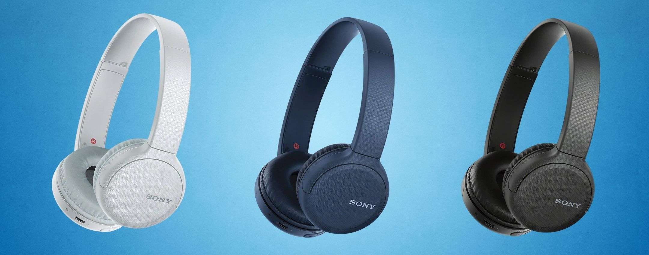 Cuffie Sony Wireless praticamente a metà prezzo con un offerta SUPER