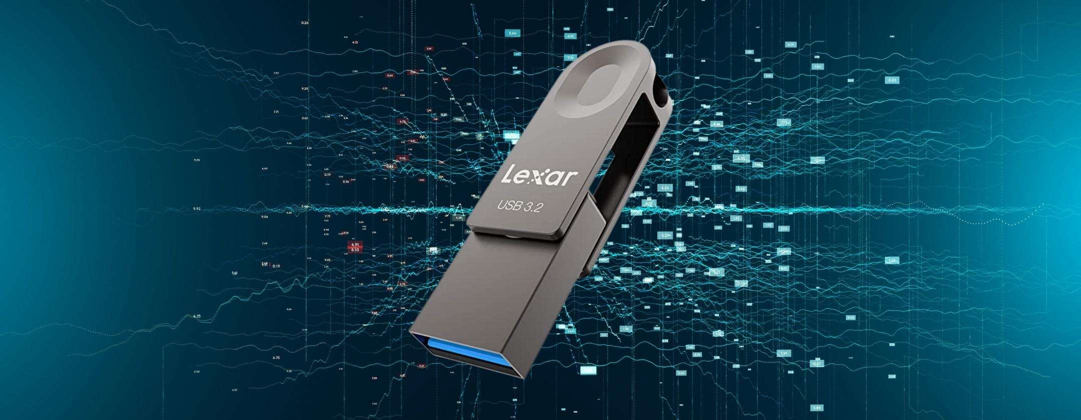 Amazon: Chiavetta USB da 100 Mbs 2 in 1 USB e USB Type C