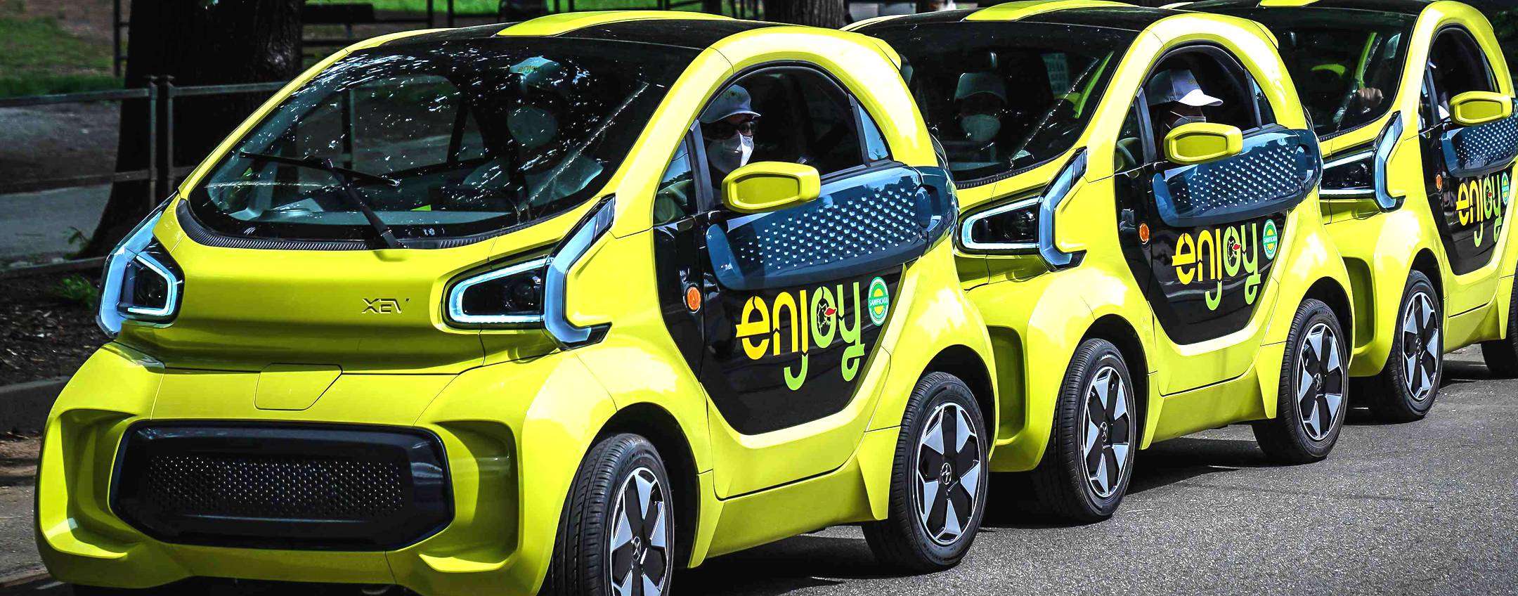 Enjoy the mobility: il car sharing si fa elettrico