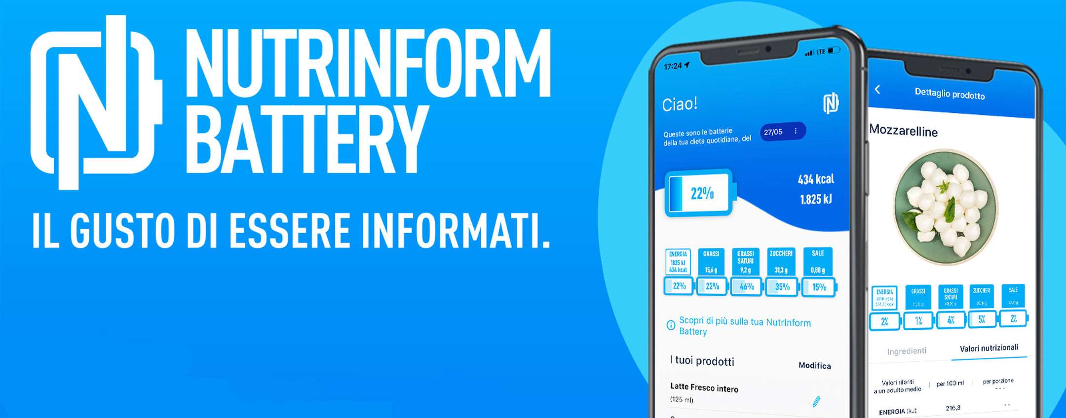 NutrInform Battery per una corretta alimentazione