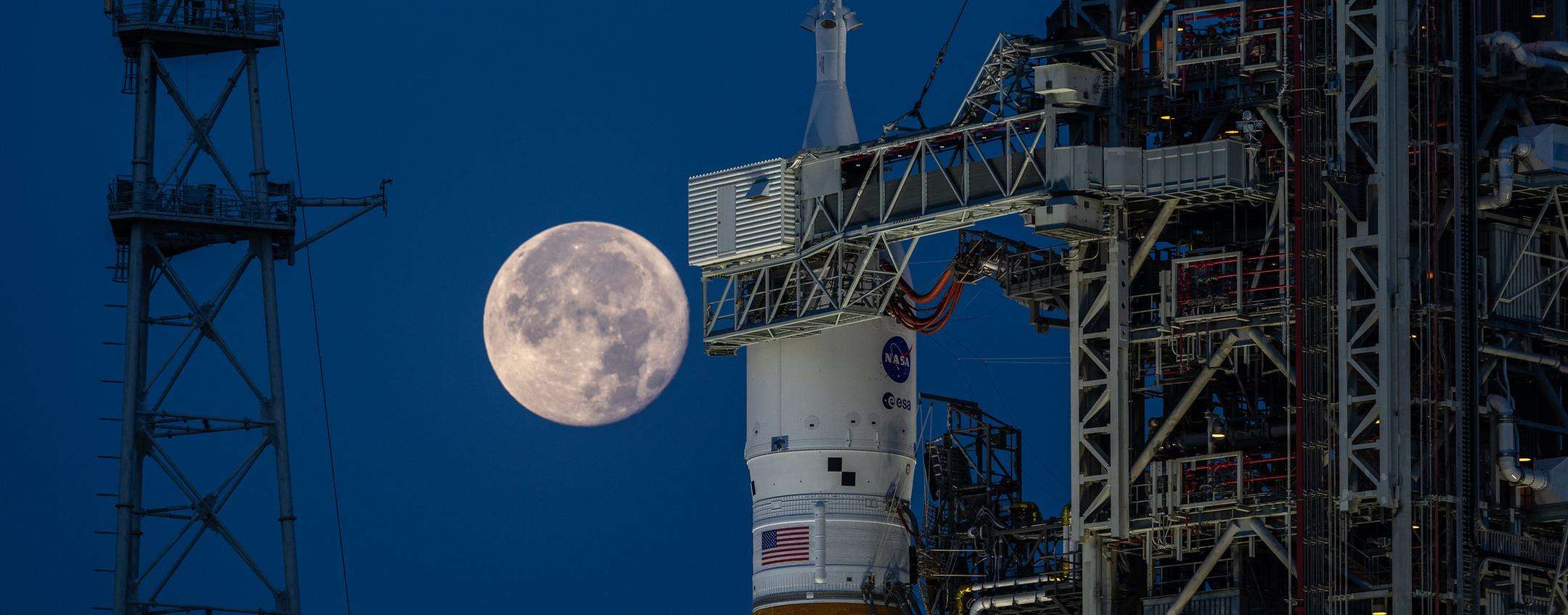 Artemis I: razzo SLS ritorna sulla base di lancio (update)