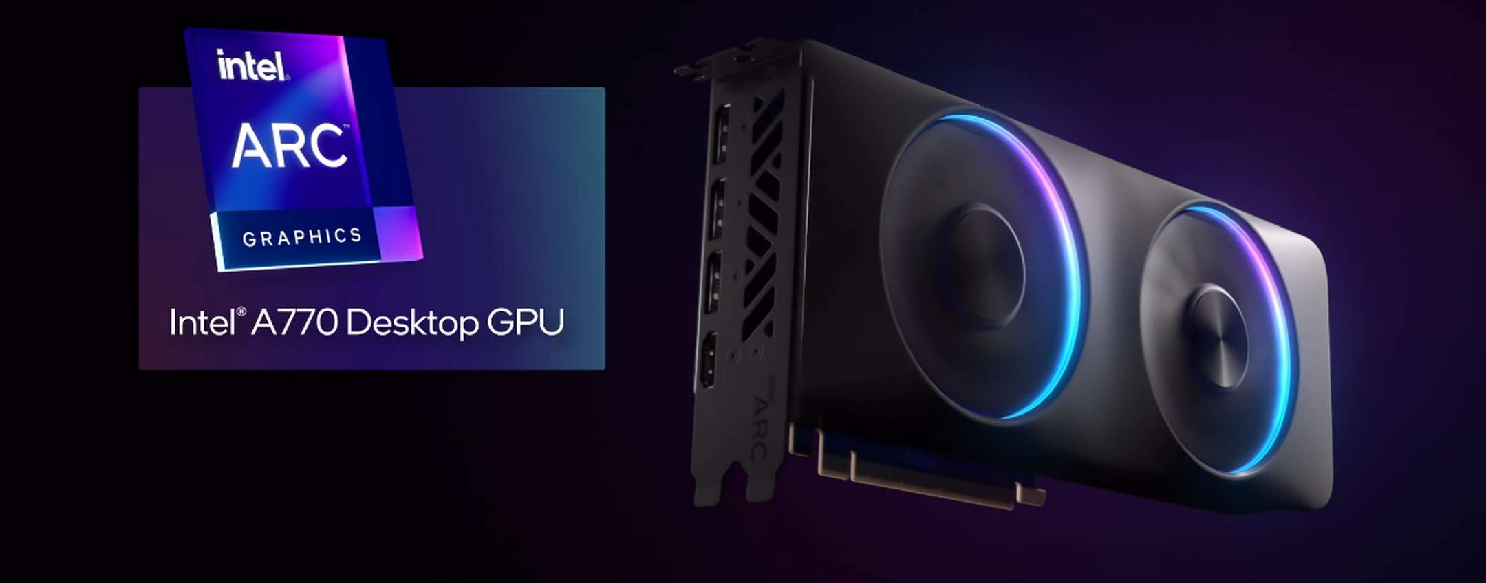 Intel Arc A770 in vendita dal 12 ottobre