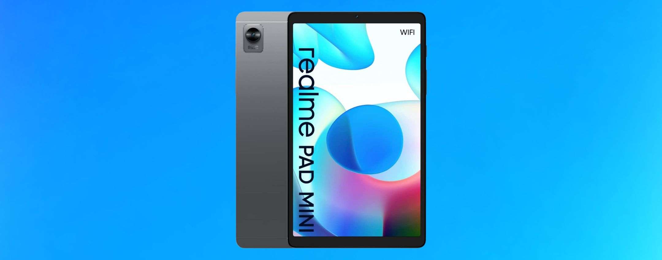 Realme Pad Mini, occasione Amazon su questo economico tablet Android