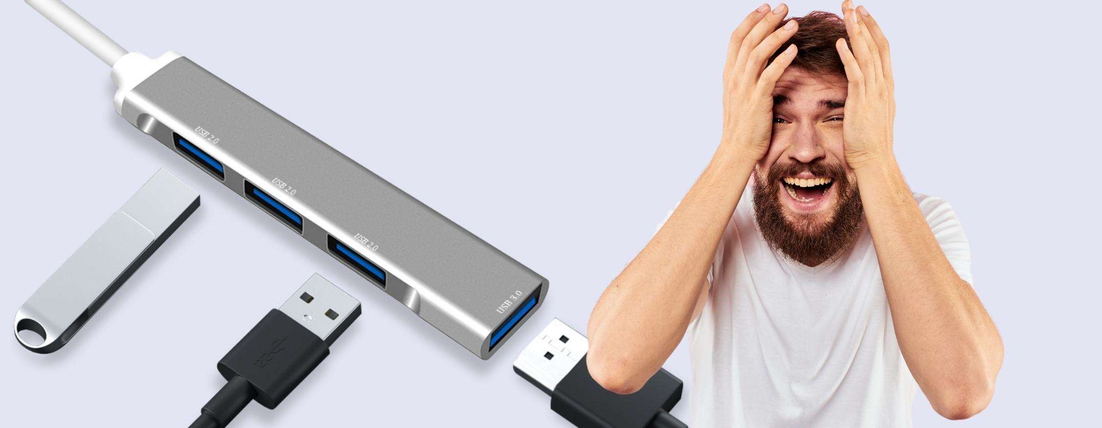 Hub USB 4 in 1 a 6€ su Amazon: un gadget hi-tech utilissimo