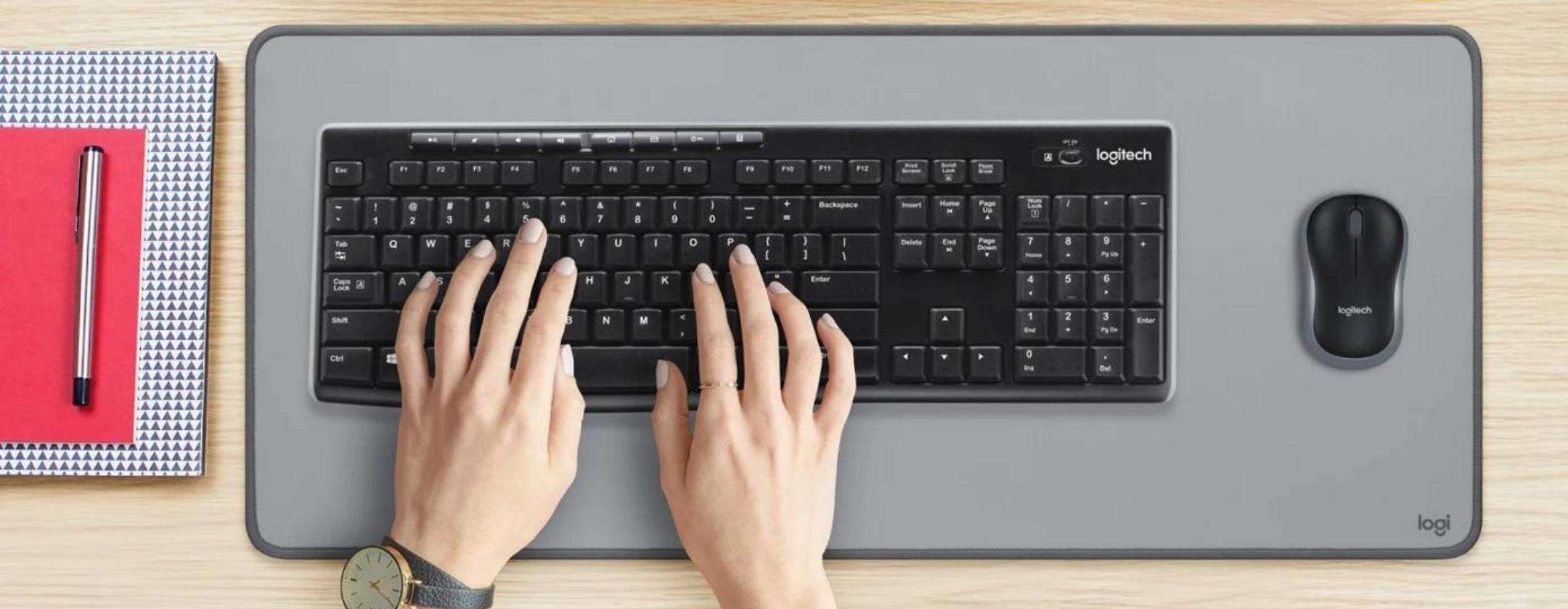 Logitech MK270 è la COMBO perfetta Tastiera e Mouse al 30% di sconto