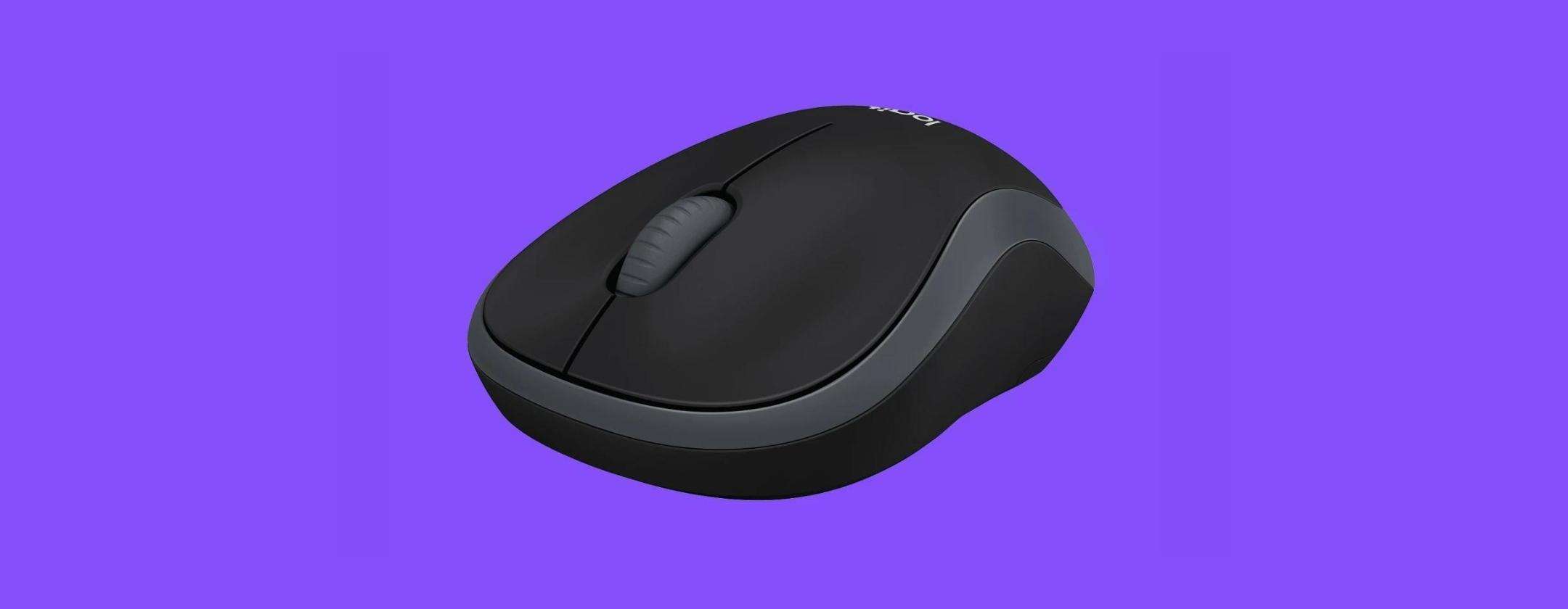 Mouse Logitech M185: piccolo, versatile e super economico (10€)