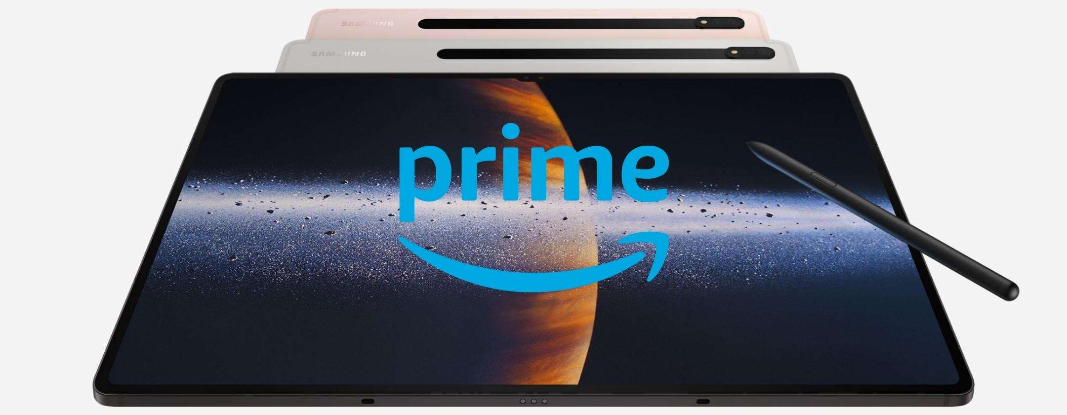 Samsung Galaxy Tab S8+ quasi in REGALO: Offerte Esclusive Prime