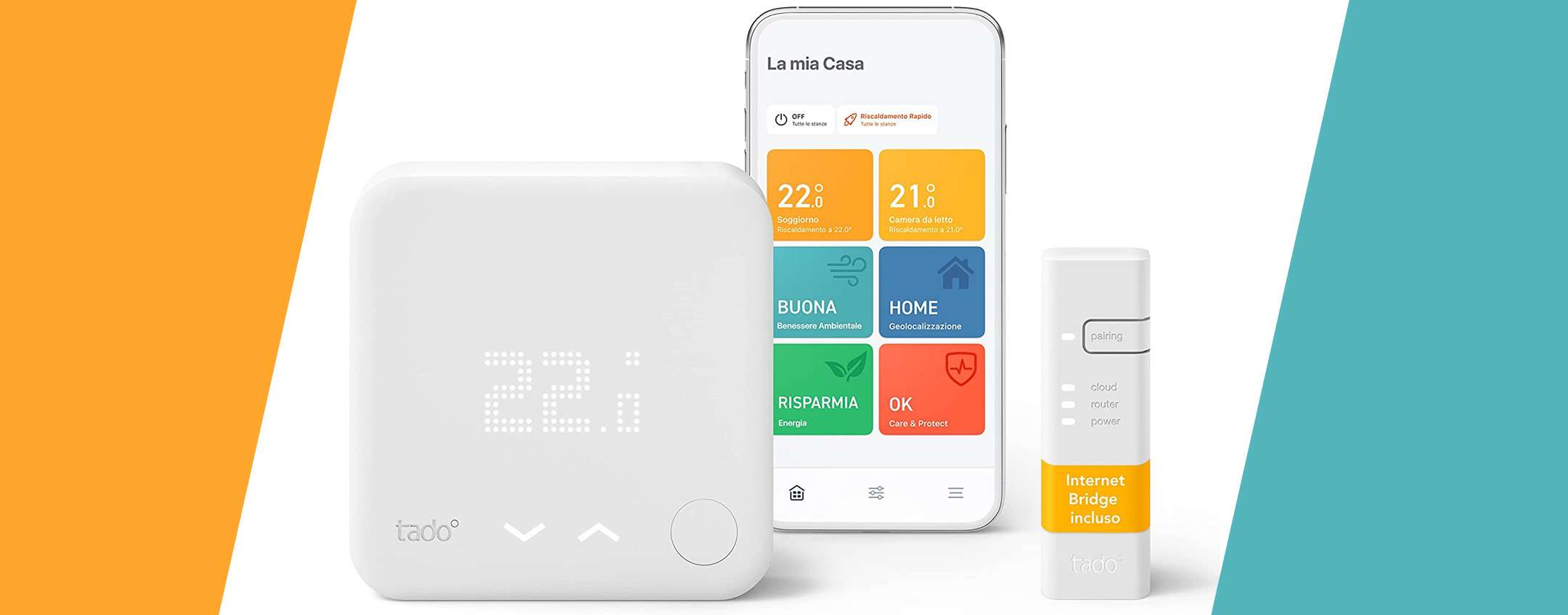 tado° Kit Base per il risparmio energetico: sconto 90 euro