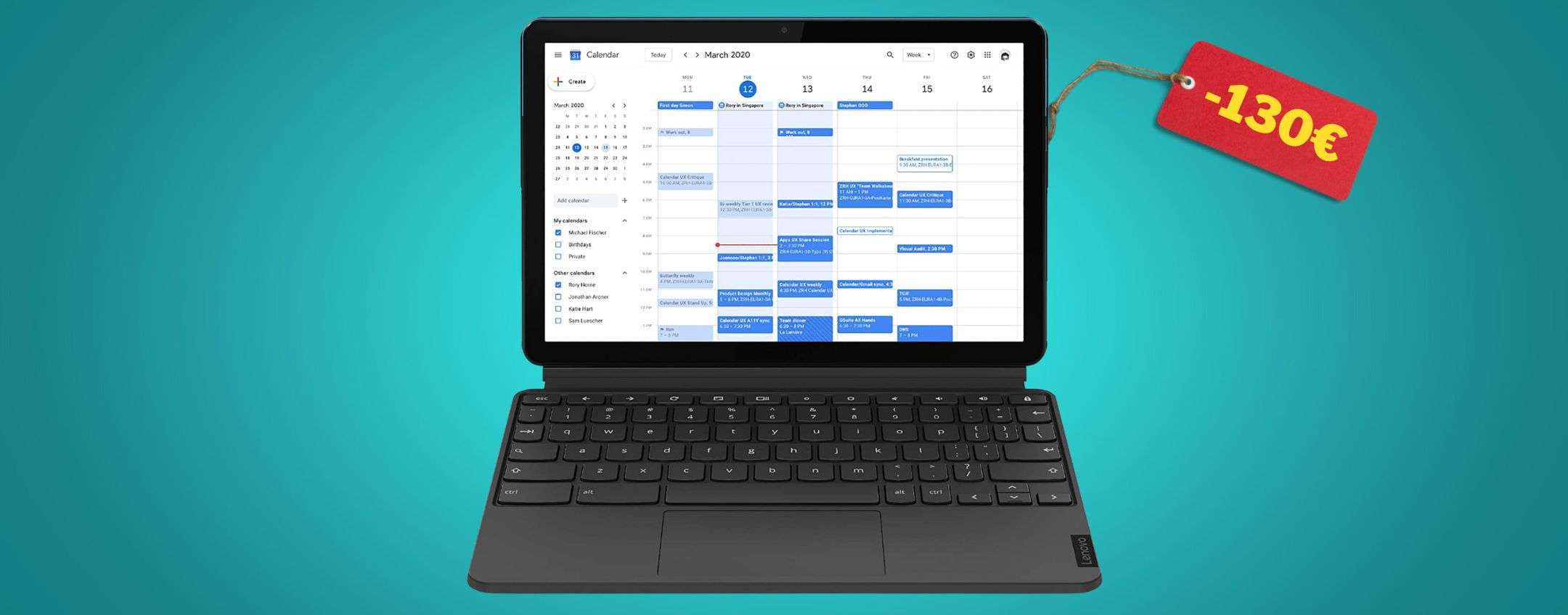 Lenovo IdeaPad Duet: Chromebook e tablet 2-in-1, in offerta a soli 219€