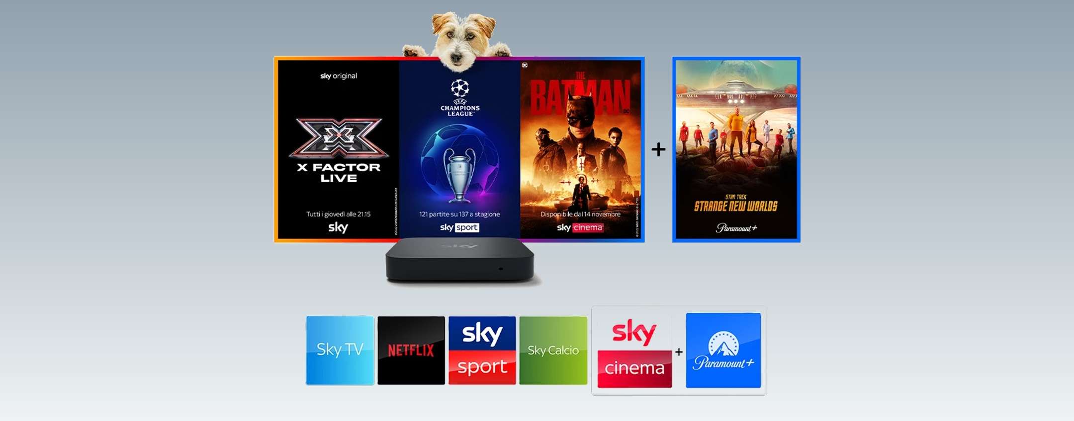 PROVA Sky con Paramount+ e Netflix a soli 9€ SENZA VINCOLI