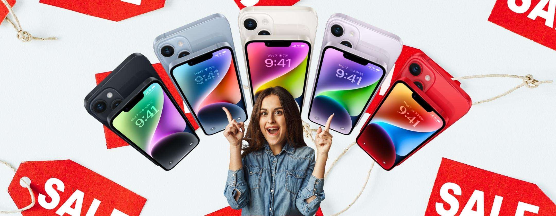 iPhone 14 su Amazon è PAZZESCO: super SCONTO Black Friday