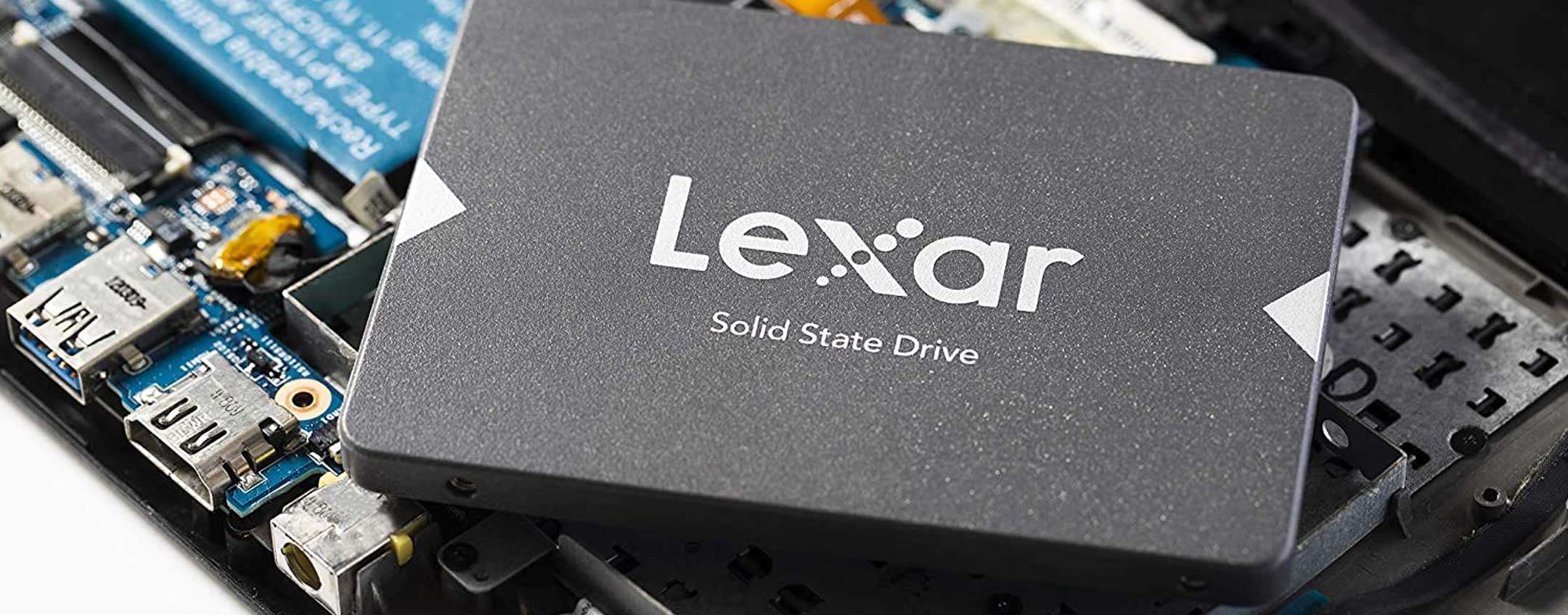 Questa SSD di Lexar è a prezzo stracciato su Amazon