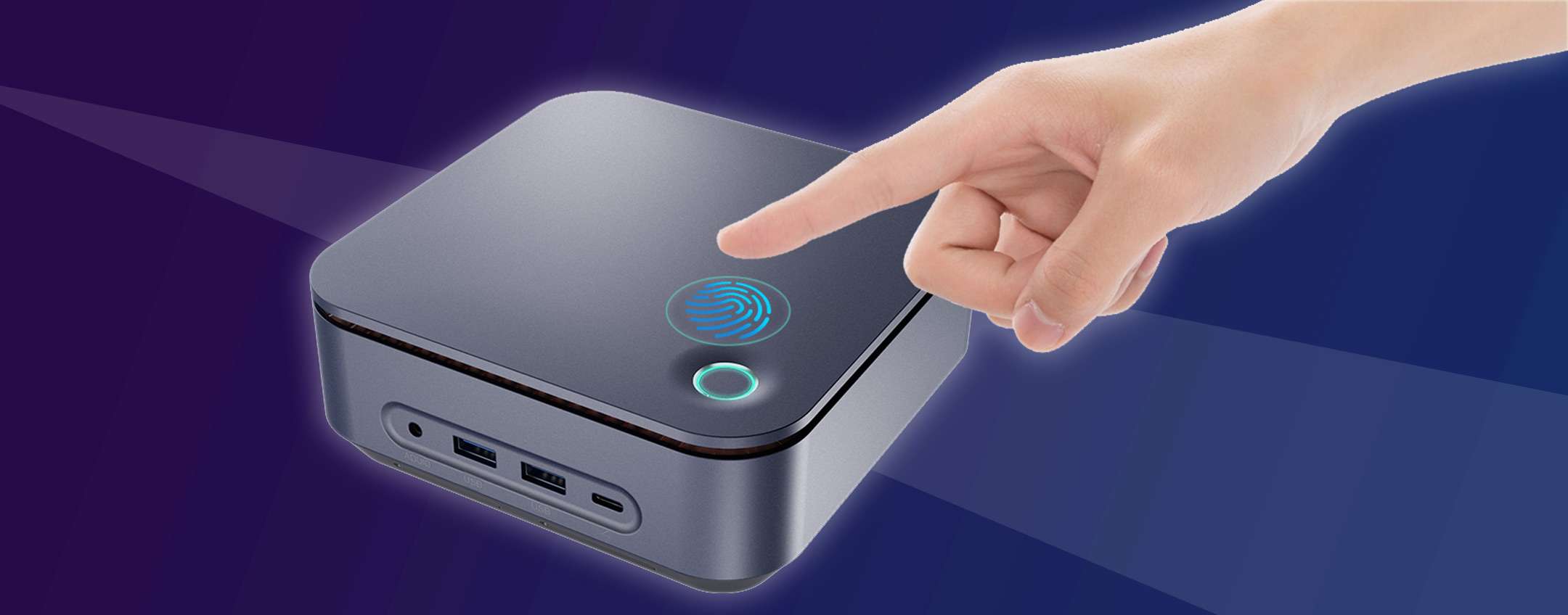 Mini PC con speaker, lettore impronte e Core i5-11: -100€