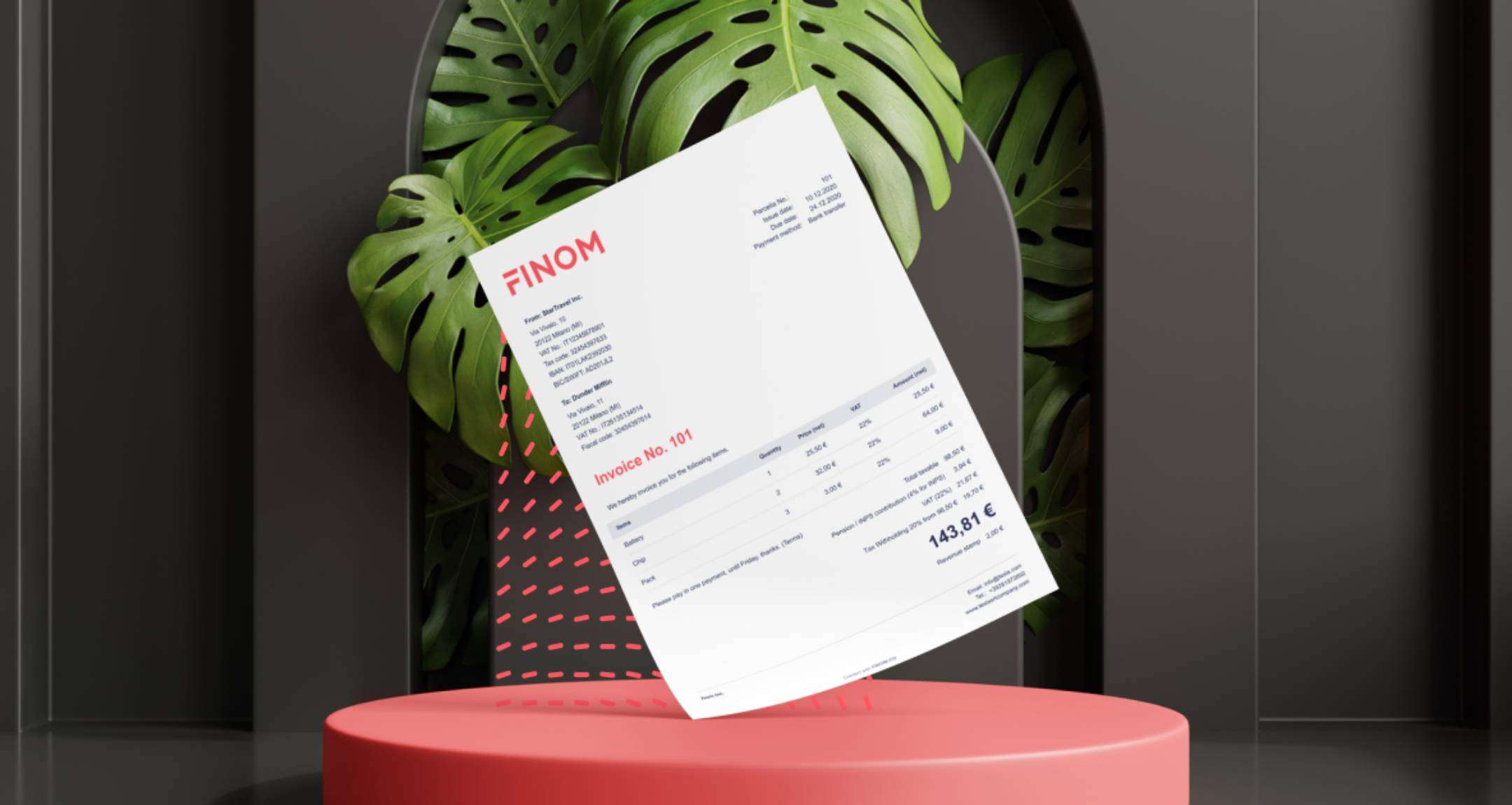 Finom: le tue fatture in 60 secondi