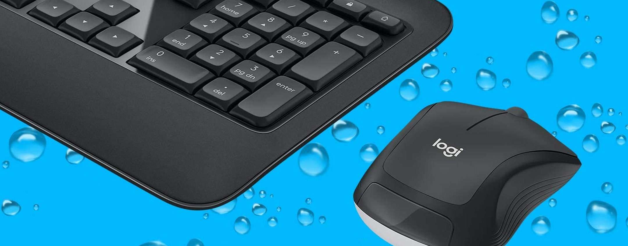 Logitech MK540 Advanced: mouse+tastiera wireless, sconto 53%