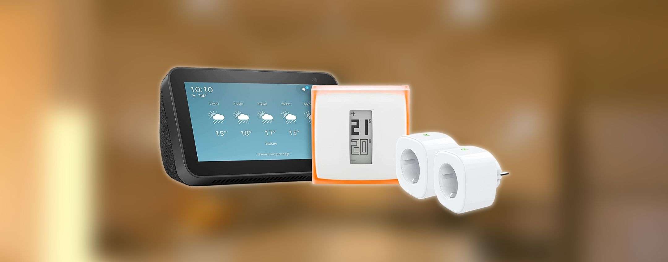 Il kit completo per la smart home con Echo Show è tuo a metà prezzo (-138€)