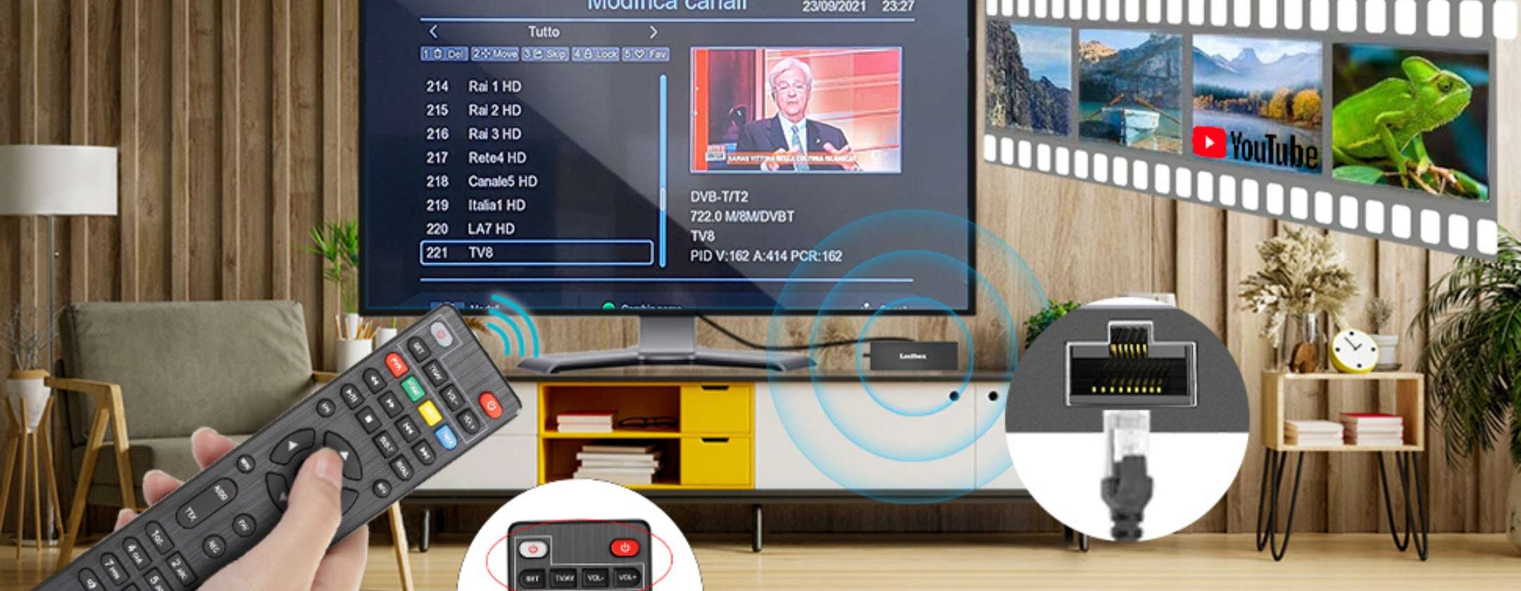 Digitale terrestre, decoder Leelbox Mini Stick: a 21€ è un regalo