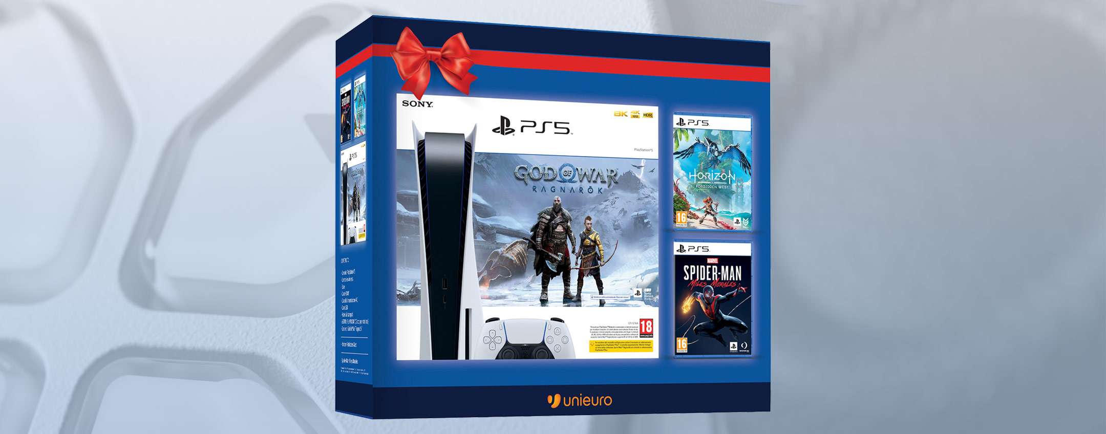 PS5 e tre giochi a prezzo scontato: ecco il bundle