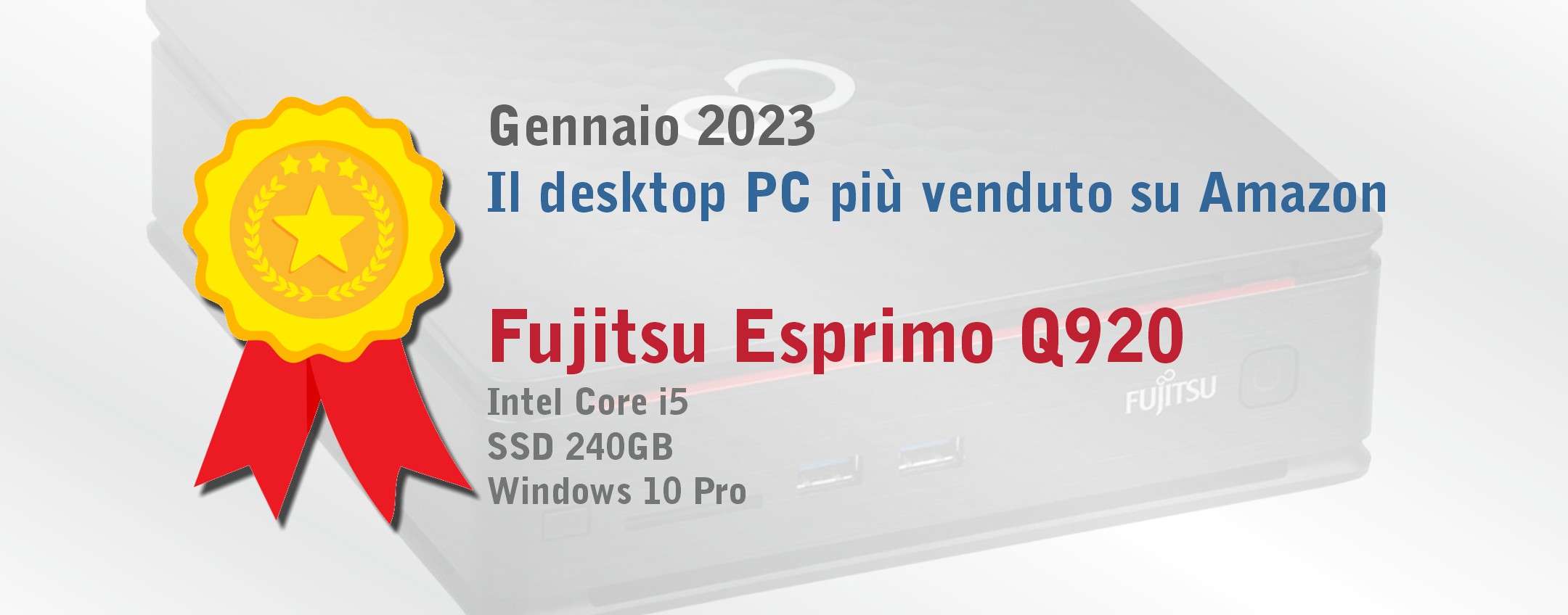 I 10 desktop PC più venduti su Amazon (gennaio 2023)