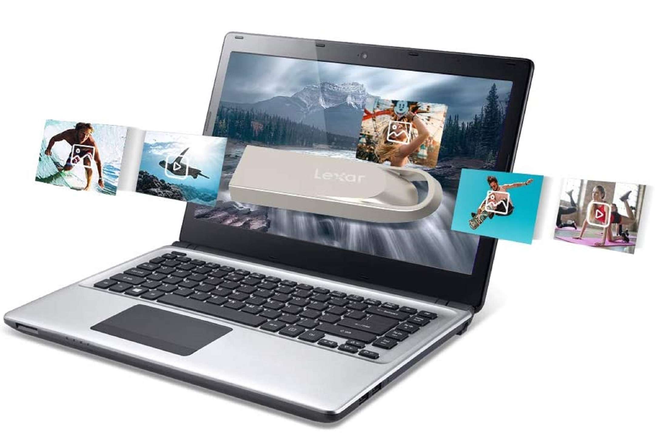 Solo 15,99€ per questa chiavetta USB Lexar da 128 GB