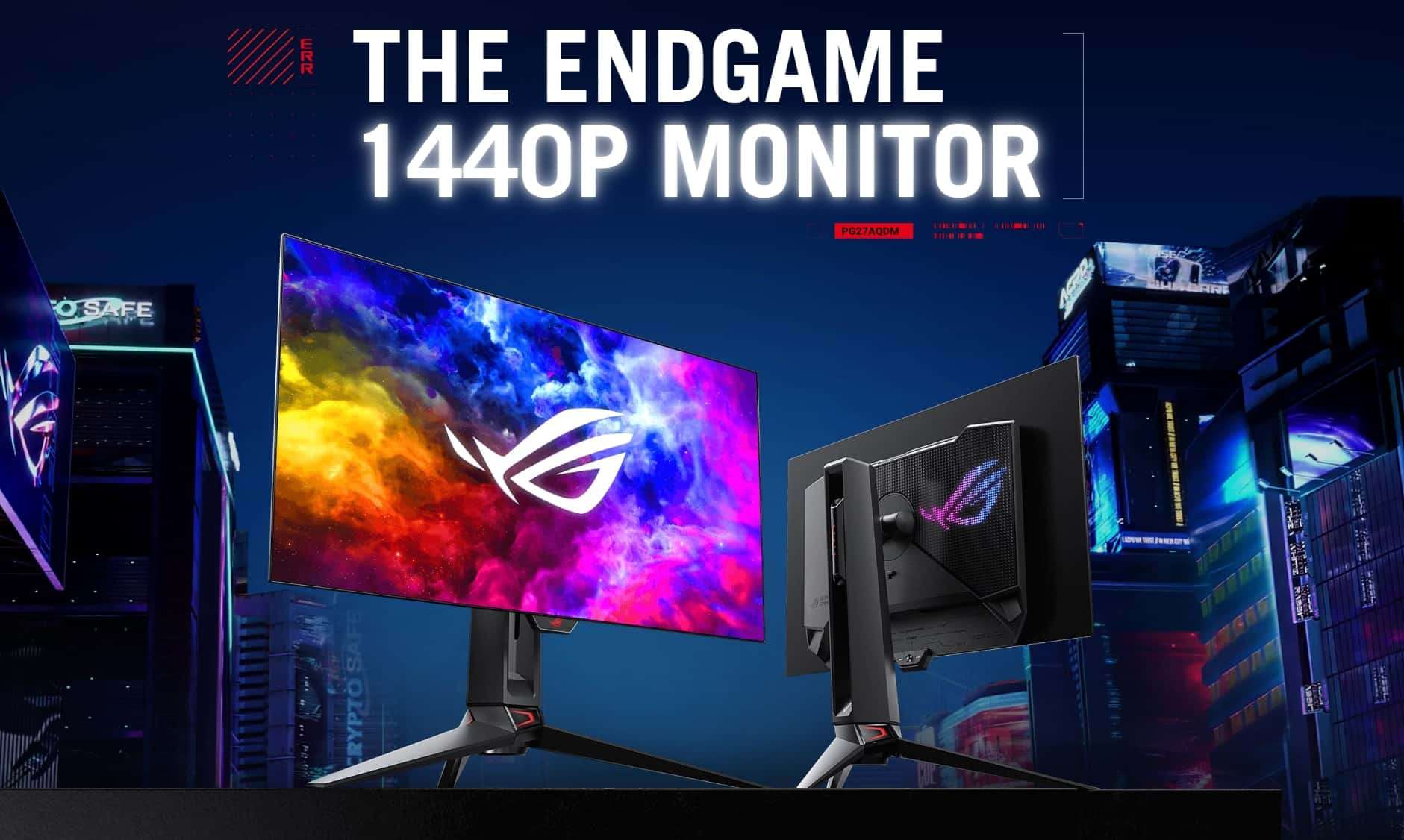 ASUS lancia monitor ROG Swift OLED 2K a 240Hz: prezzi e disponibilità