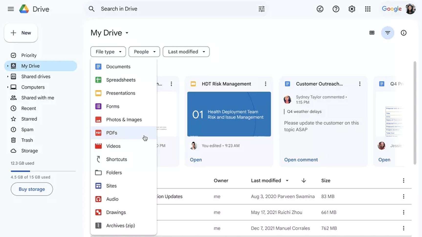 Google Drive renderà più facile trovare i file salvati